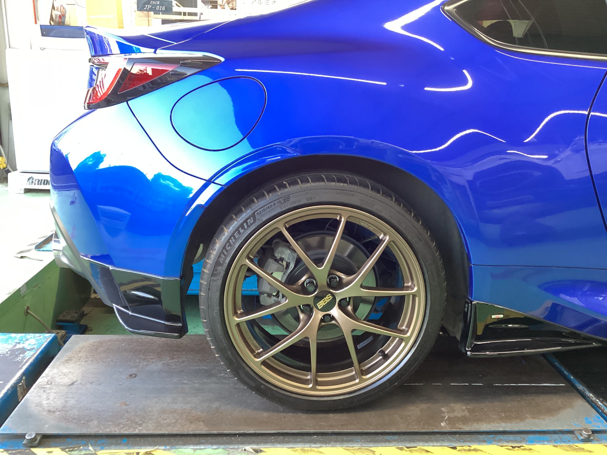 BBS RI-A マッドブロンズ（MBZ）X SUBARU『BRZ』 | スバル BRZ ホイール | サービス事例 | タイヤ館 成田 | 千葉県のタイヤ、カー用品ショップ タイヤから ...