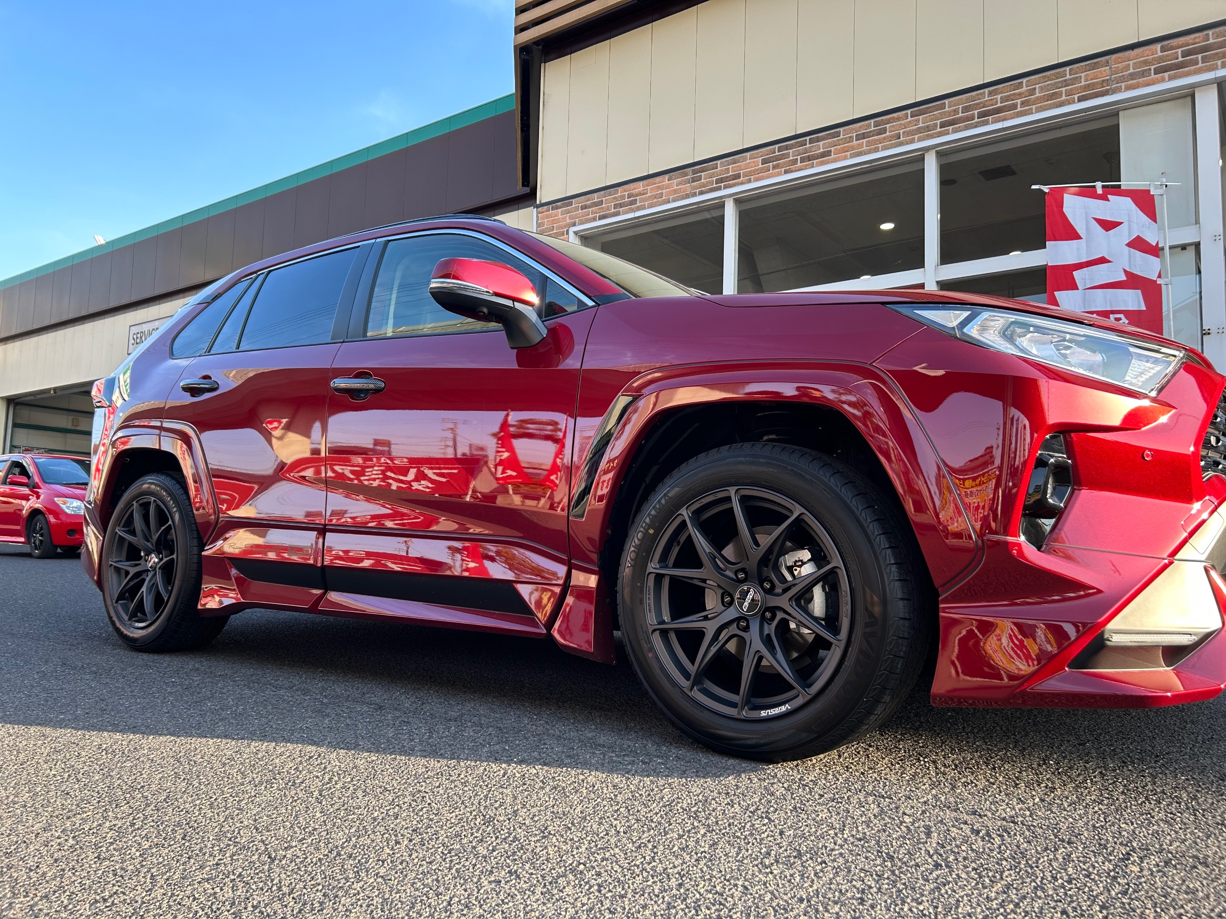 RAV4 RAYS ベルサスVV21S 取り付け！ | 店舗おススメ情報 | タイヤ館 高松（香川県）