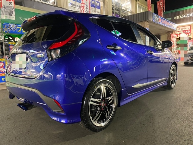 【トヨタ MXPK10 アクア】タイヤホイール交換です！ | 店舗おススメ情報 | タイヤ館 阿見（茨城県）