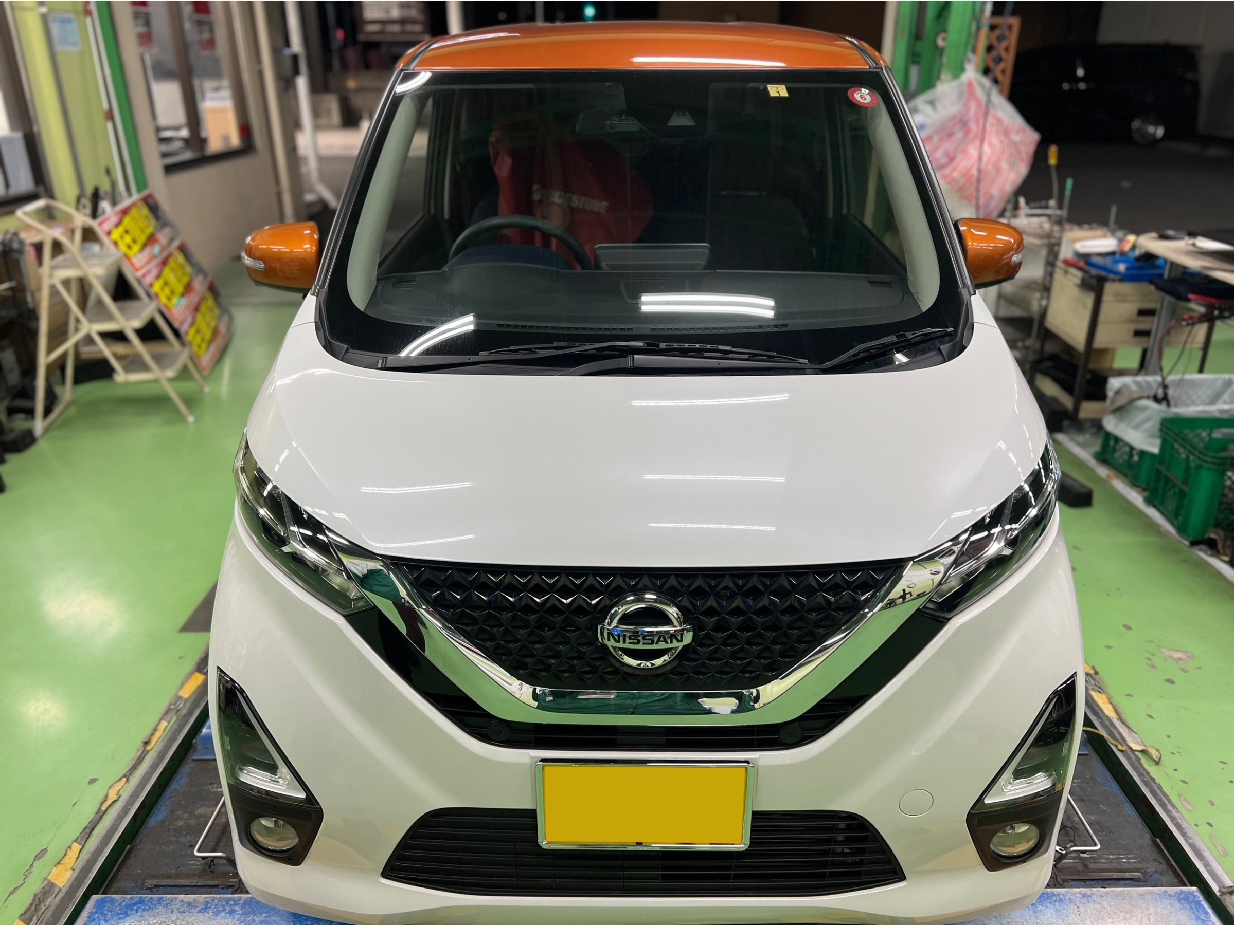 軽自動車にも快適性を。日産 デイズ B44W にレグノを装着(=ﾟωﾟ)ﾉ | 店舗おススメ情報 | タイヤ館 京田辺（京都府）