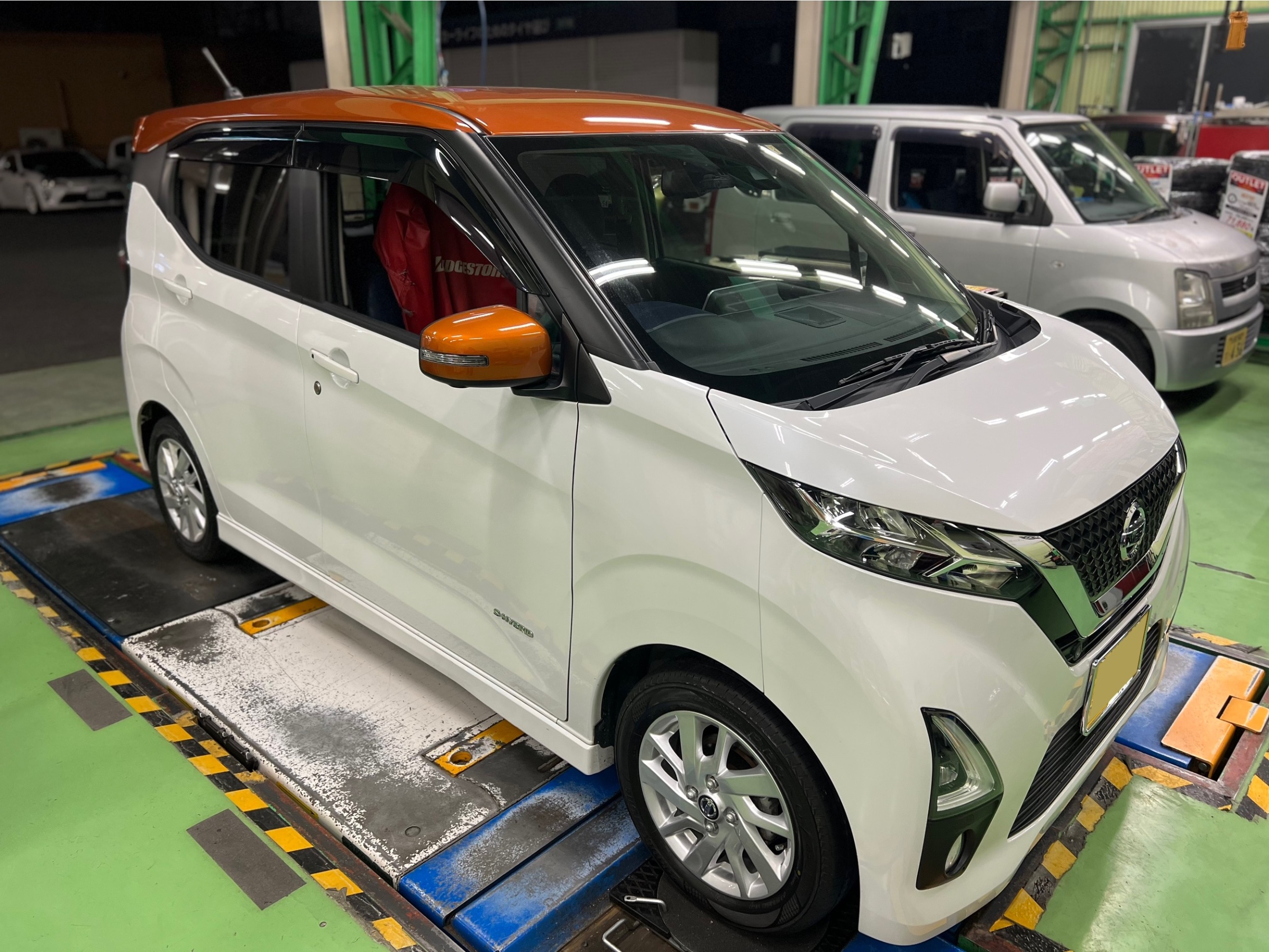 軽自動車にも快適性を。日産 デイズ B44W にレグノを装着(=ﾟωﾟ)ﾉ | 店舗おススメ情報 | タイヤ館 京田辺（京都府）