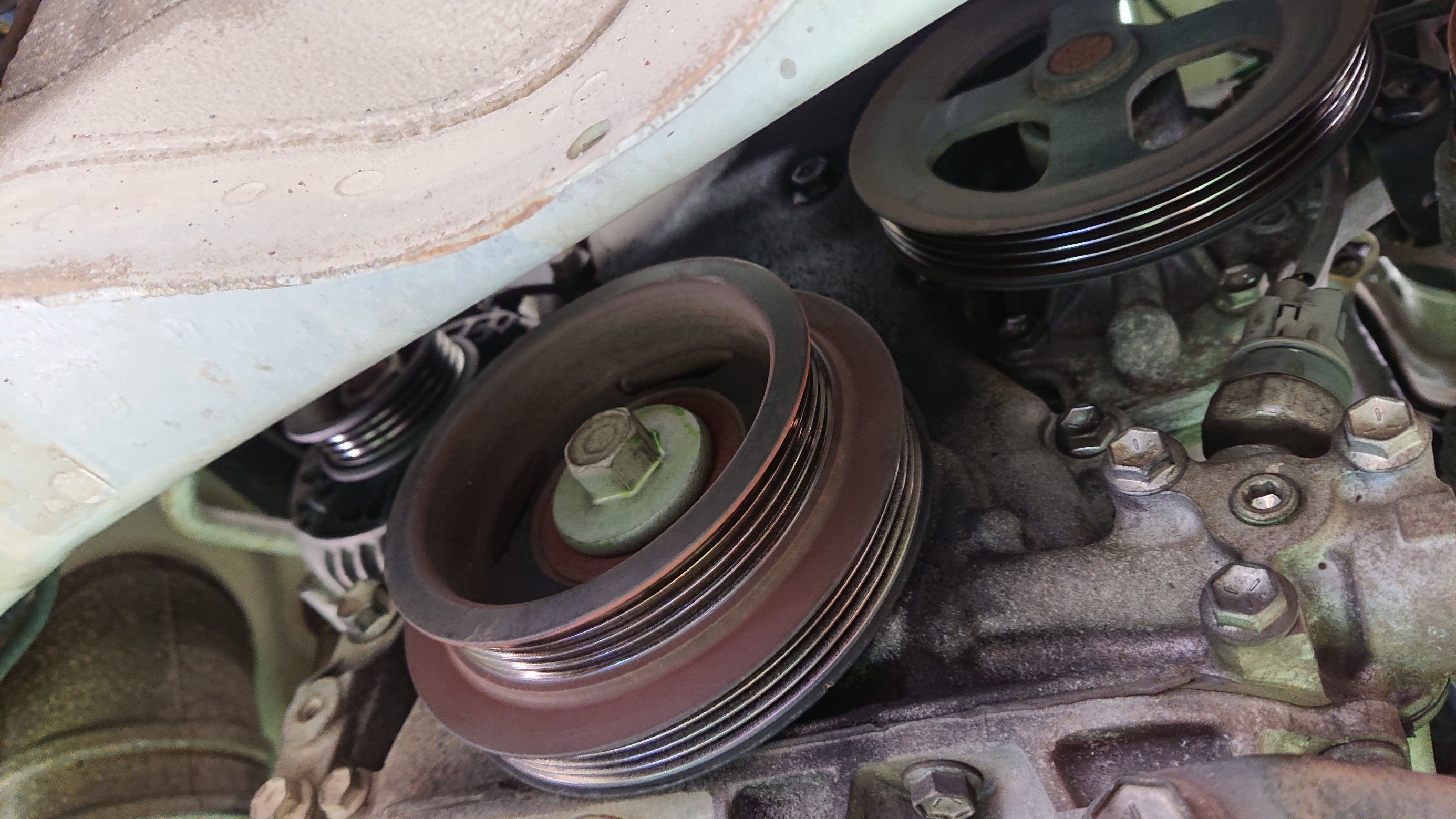 スズキ・アルト・HA24S 】ベルト交換です。 | 店舗おススメ情報 | タイヤ館 土浦北インター（茨城県）