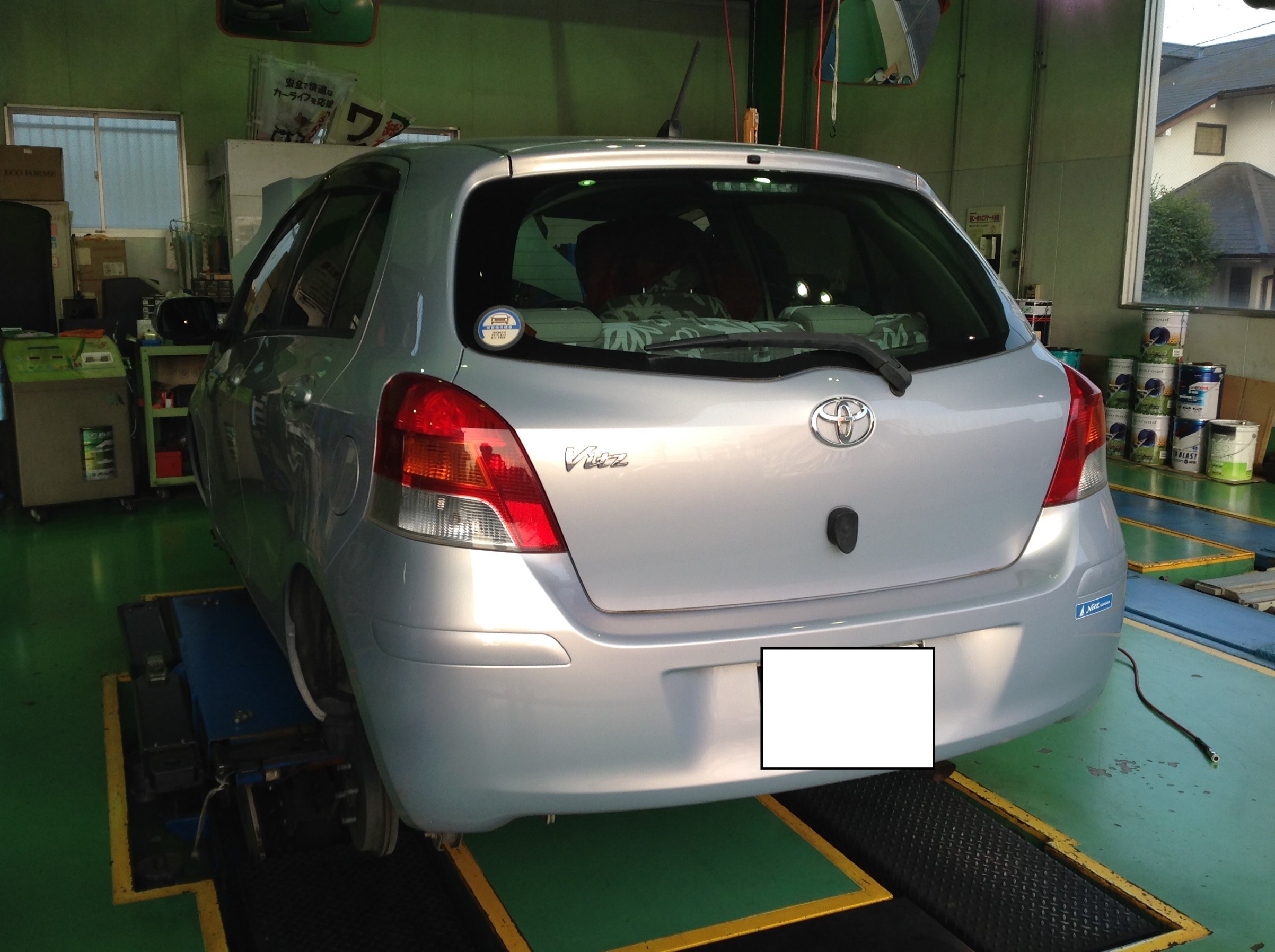 NCP90 ヴィッツ タイヤ交換、アライメント調整 | 店舗おススメ情報 | タイヤ館 綾瀬