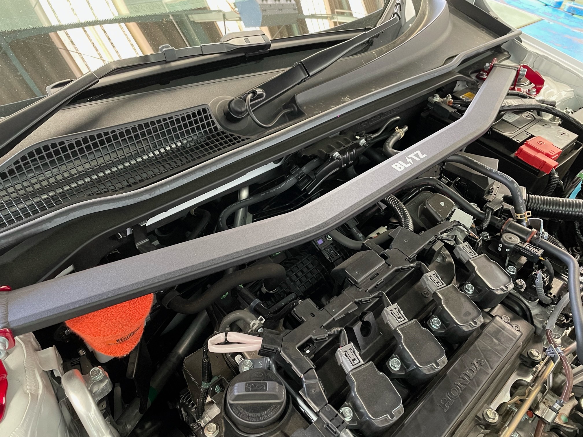 シビック FL1 タワーバー取付！ | 店舗おススメ情報 | タイヤ館 塩尻（長野県）