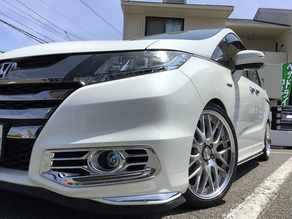 【RC4オデッセイ】ツライチセッティング☆WORKホイール☆ | 店舗おススメ情報 | タイヤ館 徳島（徳島県）