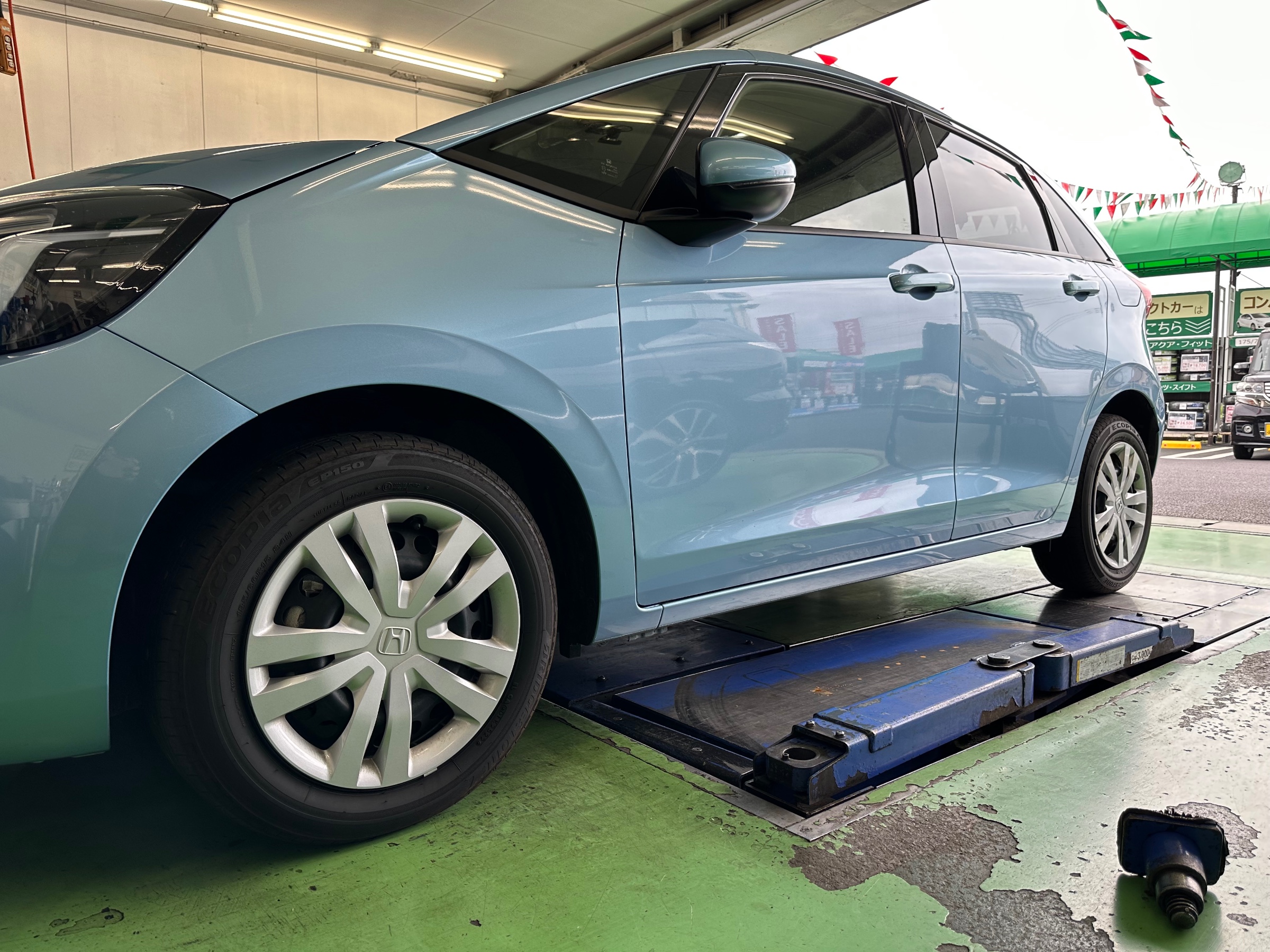 【HONDA・FIT・GR3】ホイール交換 | 店舗おススメ情報 | タイヤ館 土浦北インター（茨城県）