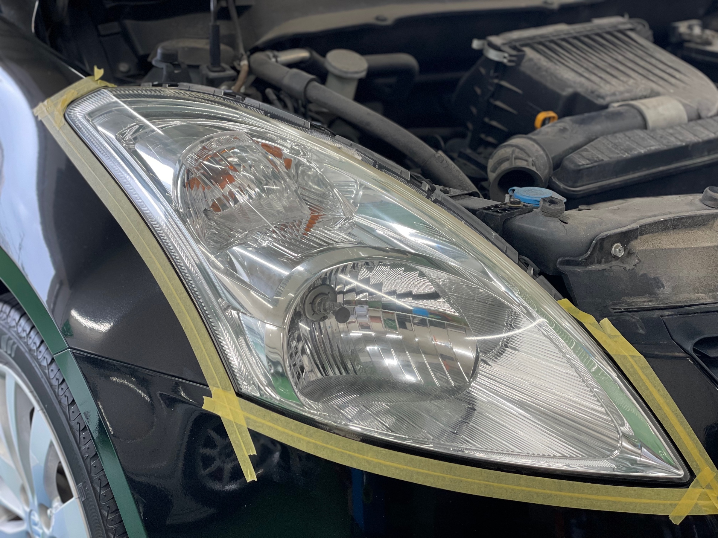 スズキ スイフト ZC72S ヘッドライトコーティング | 店舗おススメ情報 | タイヤ館 姫路（兵庫県）