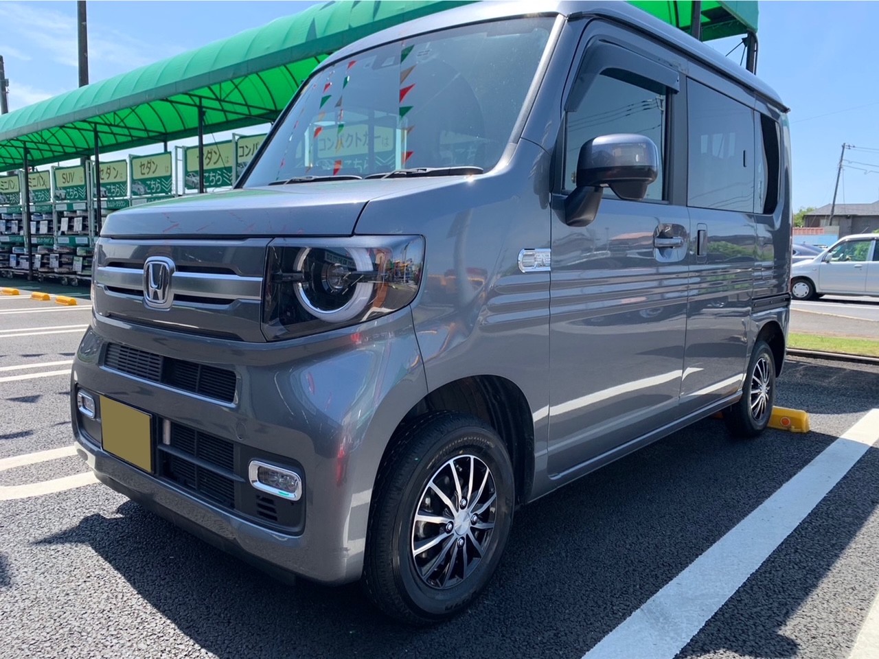 【ホンダ・N-VAN・JJ1】タイヤホイールセット取付 | 店舗おススメ情報 | タイヤ館 土浦北インター（茨城県）