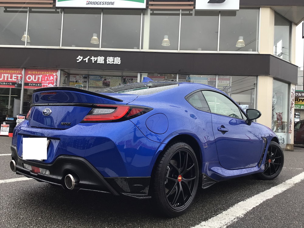 【スバルBRZ ZD8】☆四国限定BBS☆ 18インチ ホイール 装着!! | 店舗おススメ情報 | タイヤ館 徳島（徳島県）