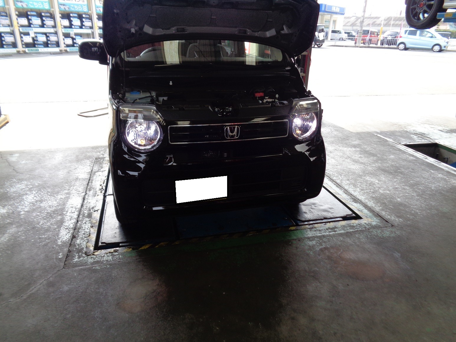 JH3型 N-WGN ヘッドライトLED化＆ボディコーティング | 店舗おススメ情報 | タイヤ館 加古川中央（兵庫県）