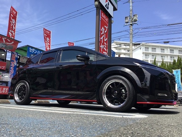 WORK EMOTION RS11 ＆ POTENZA こだわりのINSTALLでツライチセッティング | 店舗おススメ情報 | タイヤ館 ...