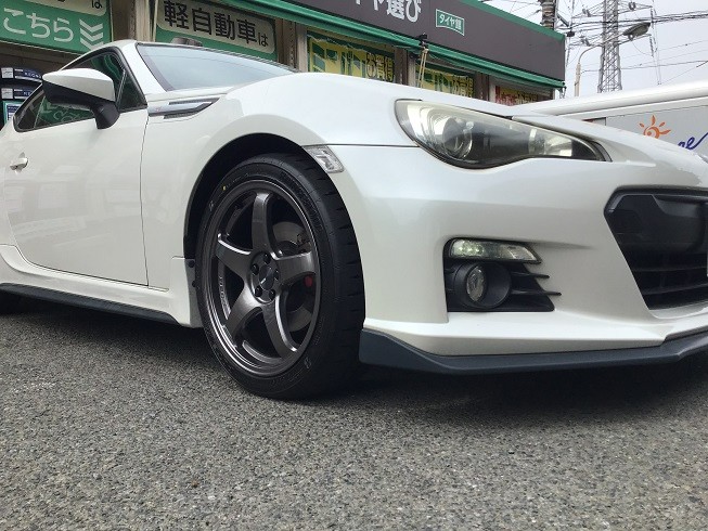 スバルBRZ エンケイPF05ホイール交換 | 店舗おススメ情報 | タイヤ館 大船（神奈川県）