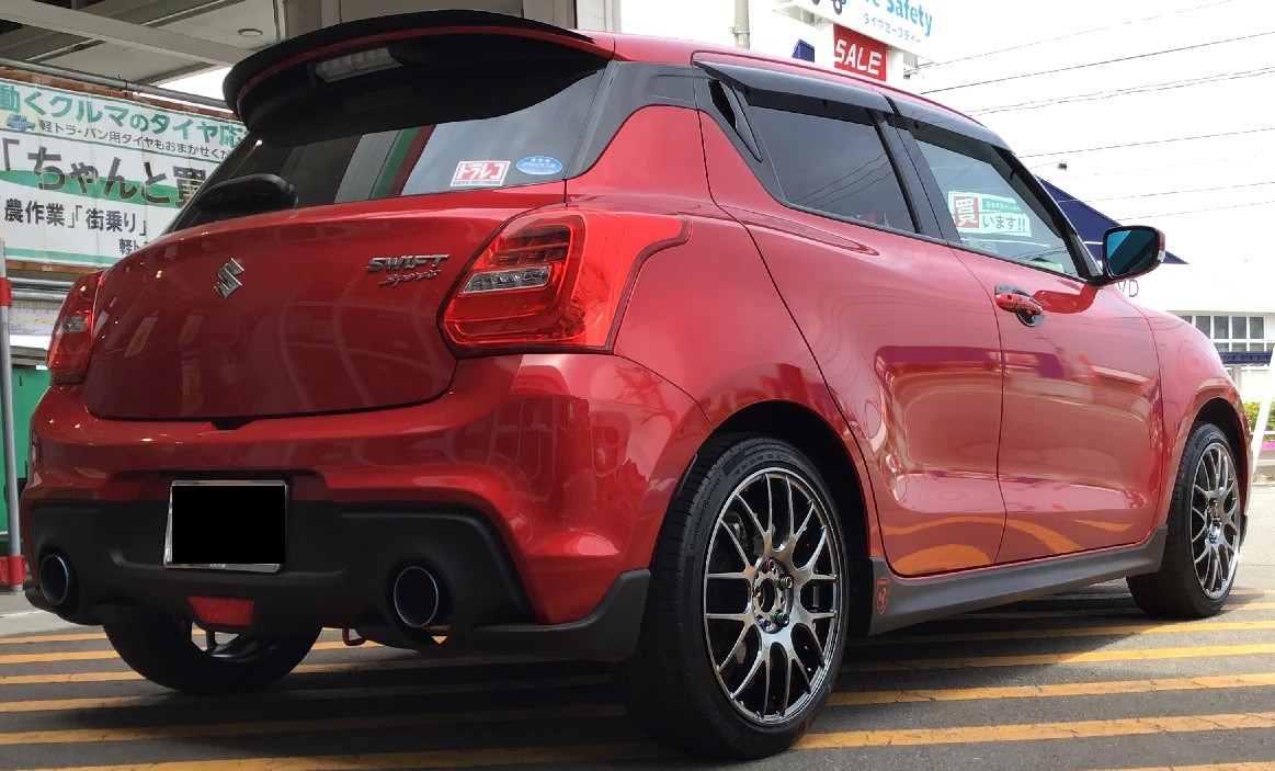 スイフトスポーツ × WORK EMOTION M8R | 店舗おススメ情報 | タイヤ館 佐久（長野県）
