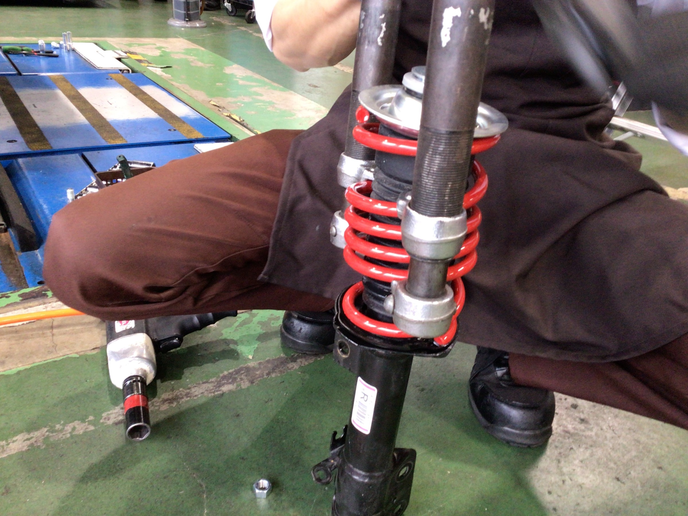 ☆タナベ NF210☆【MK53S スペーシア】ローダウンもおまかせください！ | 店舗おススメ情報 | タイヤ館 徳島（徳島県）