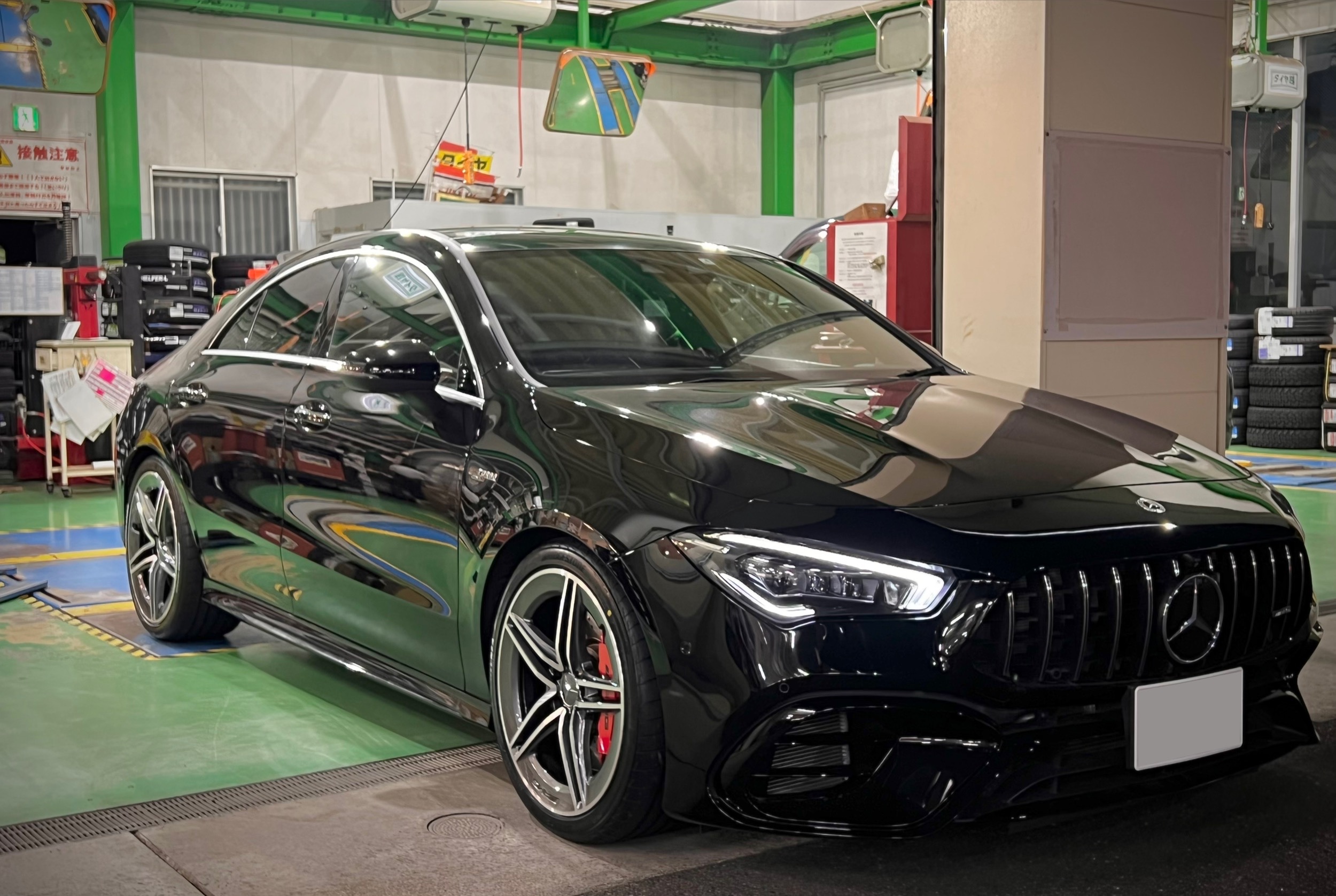 CLA45S POTENZA S007A 装着。 | 店舗おススメ情報 | タイヤ館 綾瀬（神奈川県）