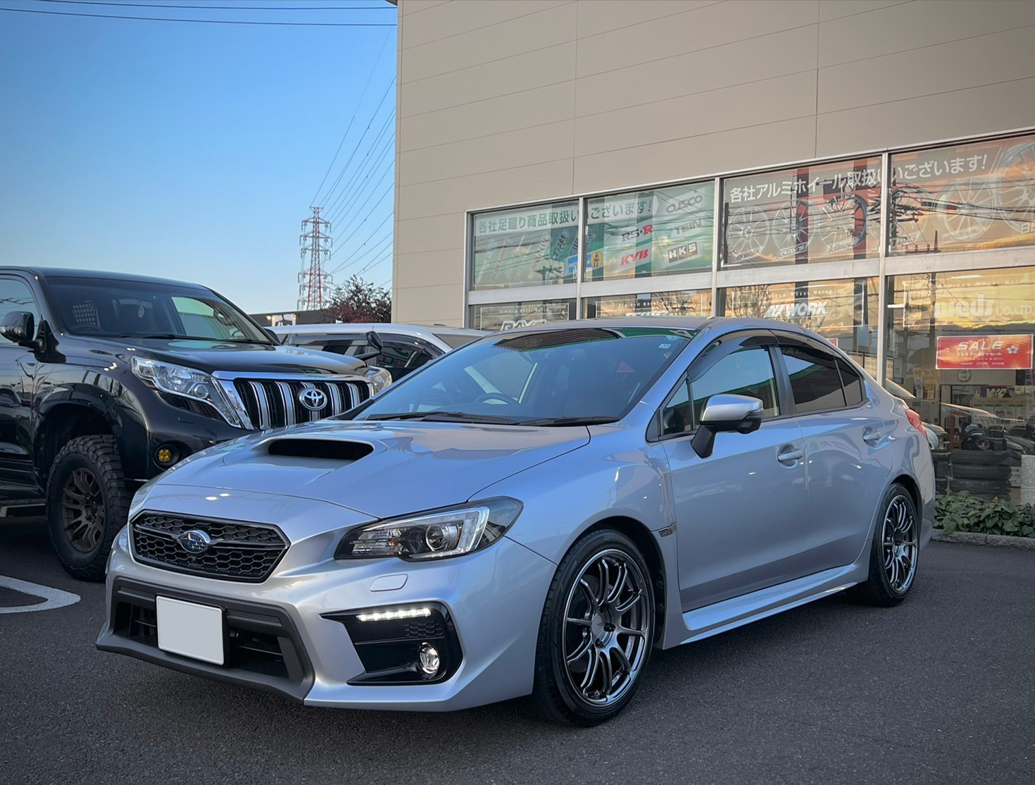 WRX S4 ADVAN RACING RSⅢ 取付 | 店舗おススメ情報 | タイヤ館 綾瀬（神奈川県）
