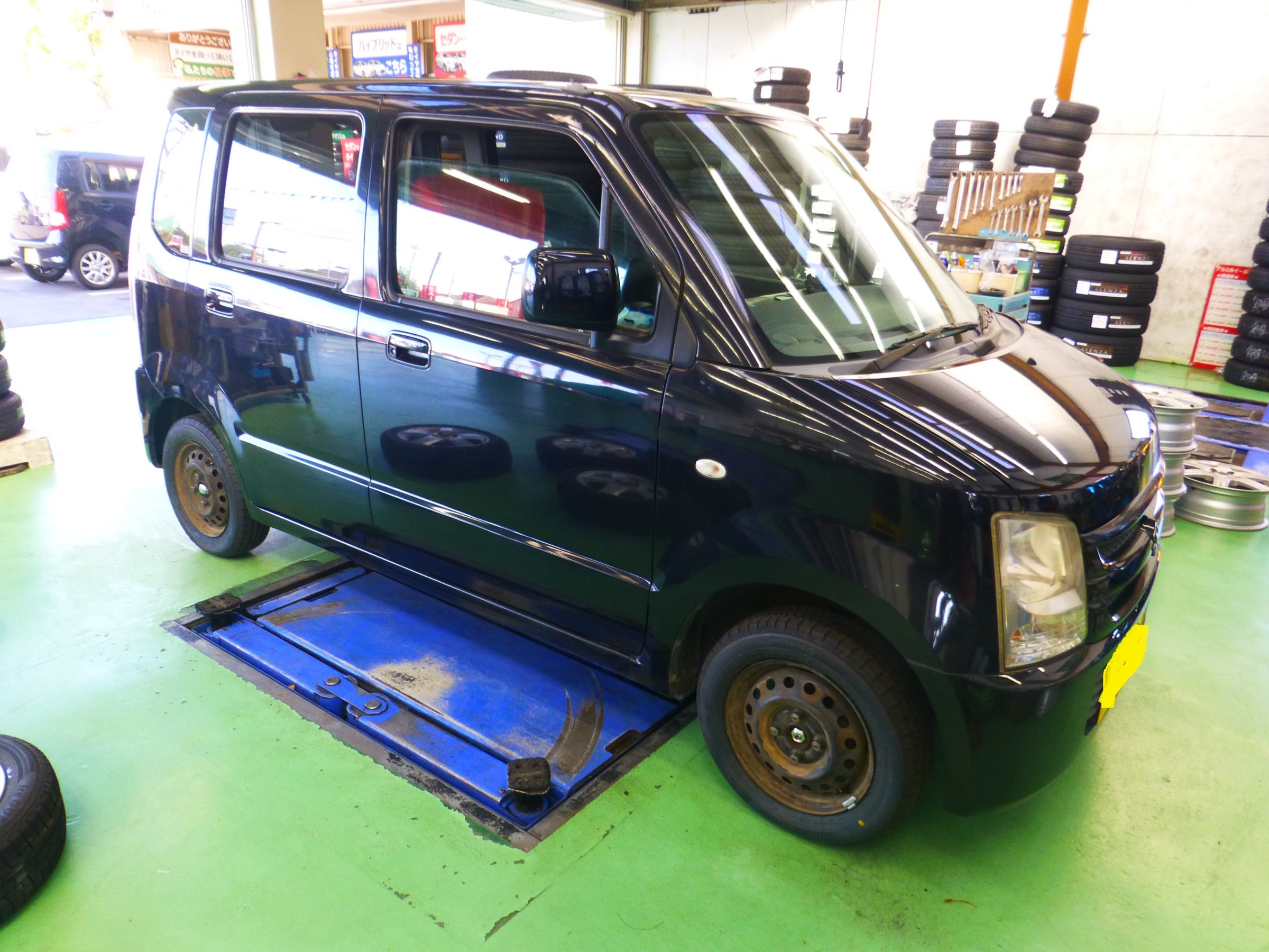 【スズキ MH21S ワゴンR】ドライブシャフト交換を行いました。 | 店舗おススメ情報 | タイヤ館 阿見（茨城県）