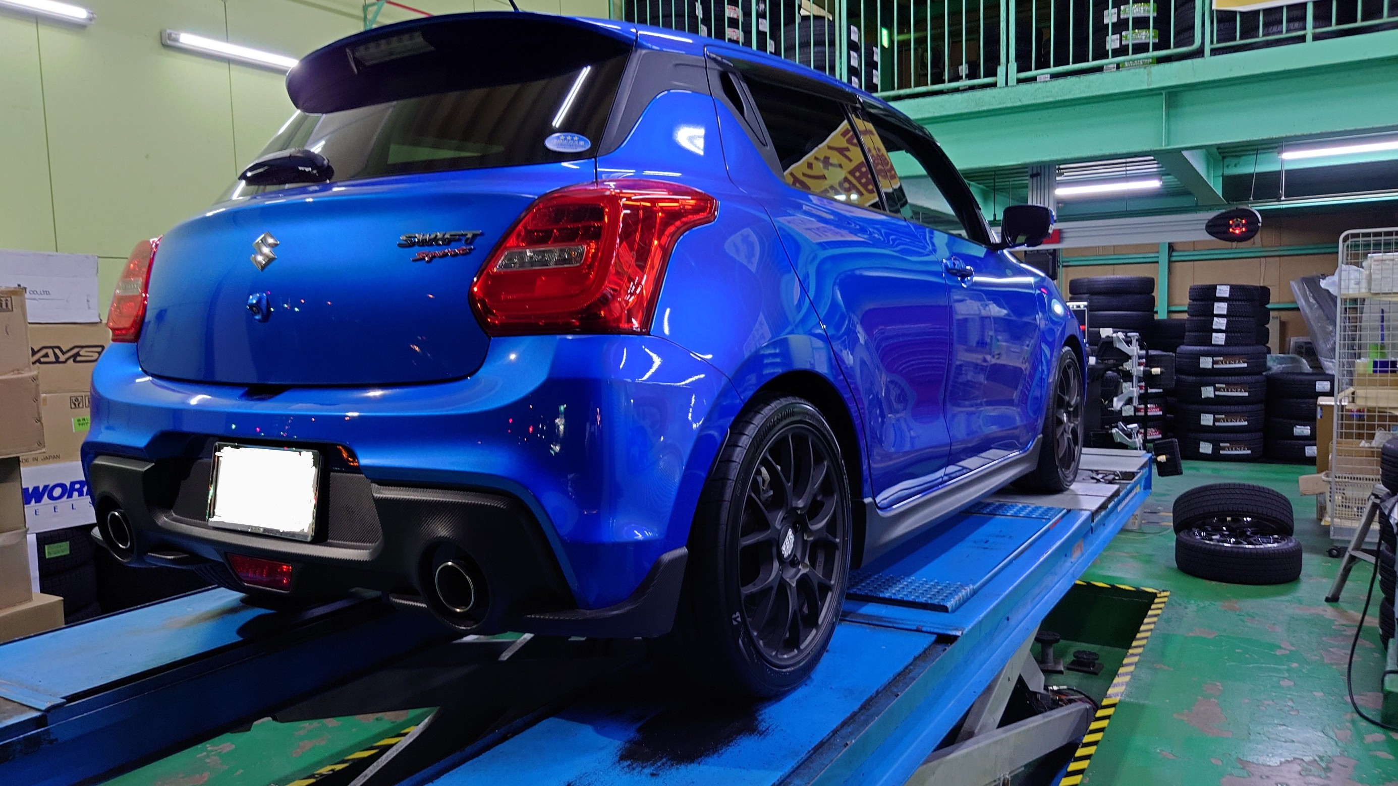 スイフトスポーツ(ZC33S)にポテンザS007Aを装着しました！ | 店舗おススメ情報 | タイヤ館 岡山西長瀬（岡山県）