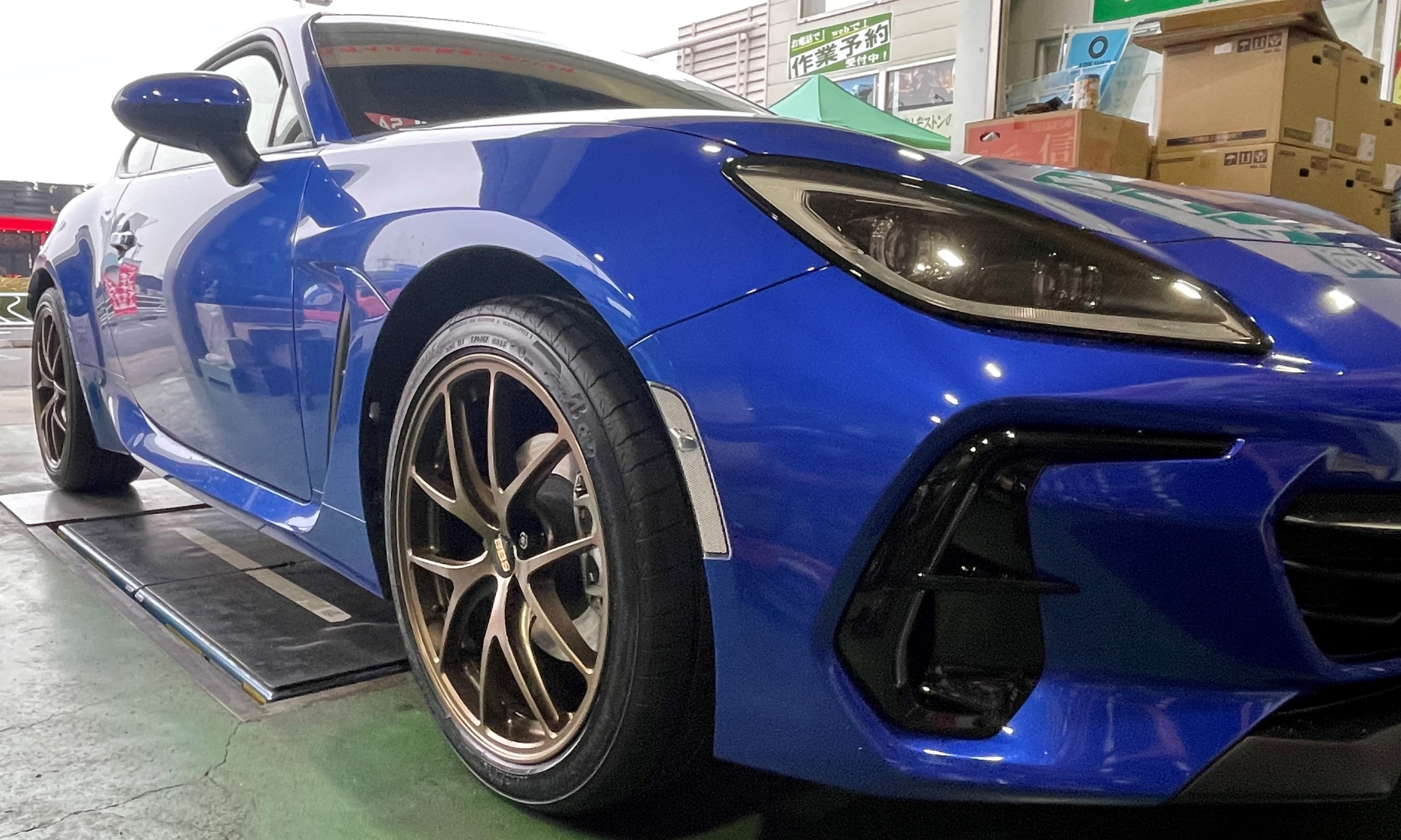 【スバル BRZ ※ZD8】BBS RI-A 装着 | 店舗おススメ情報 | タイヤ館 前橋荒牧店（群馬県） | タイヤからはじまる、トータルカーメンテナンス タイヤ館グループ