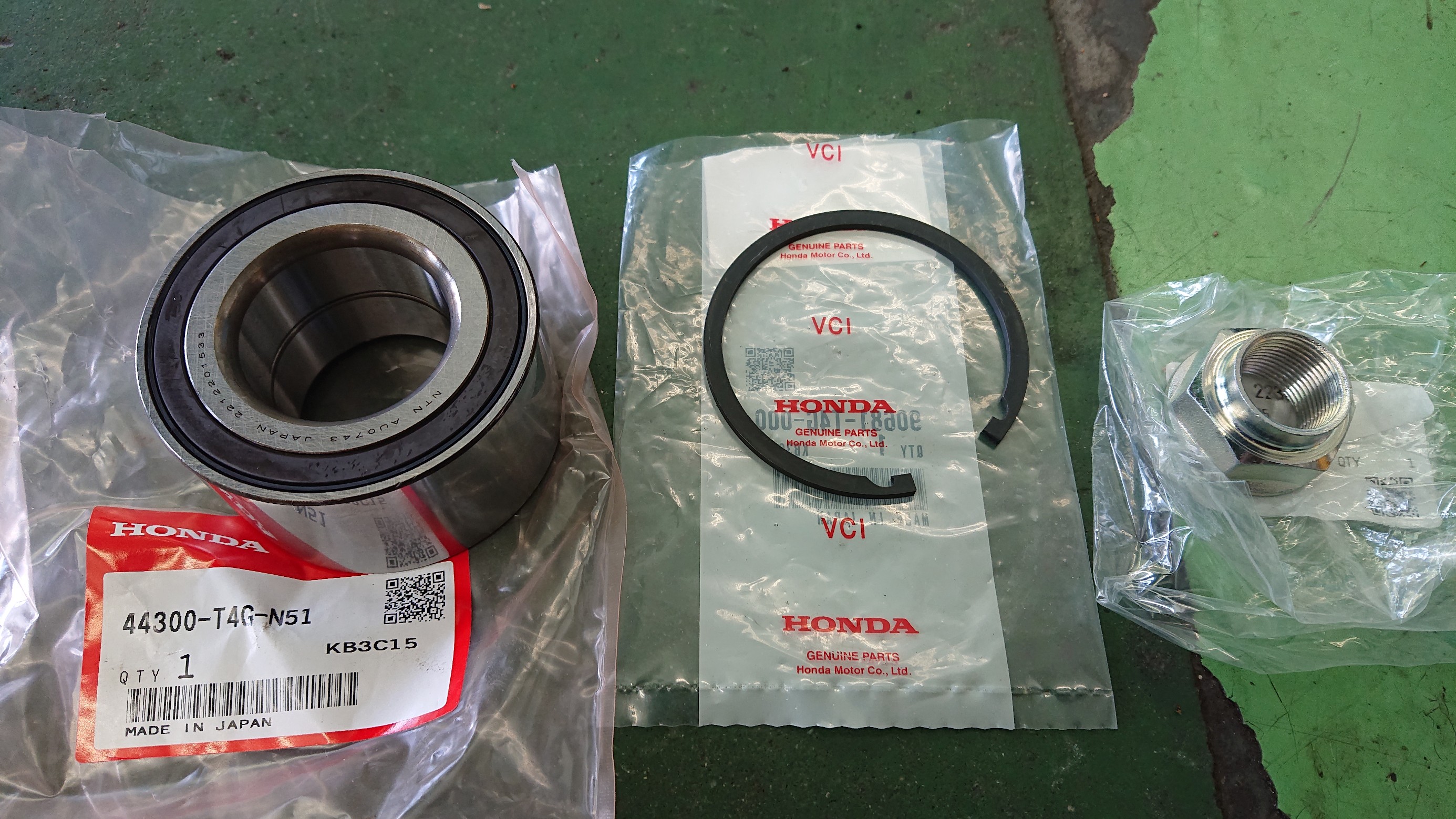 ホンダ・N-BOX・JF1 】ハブベアリング交換です。 | 店舗おススメ情報 | タイヤ館 土浦北インター（茨城県）