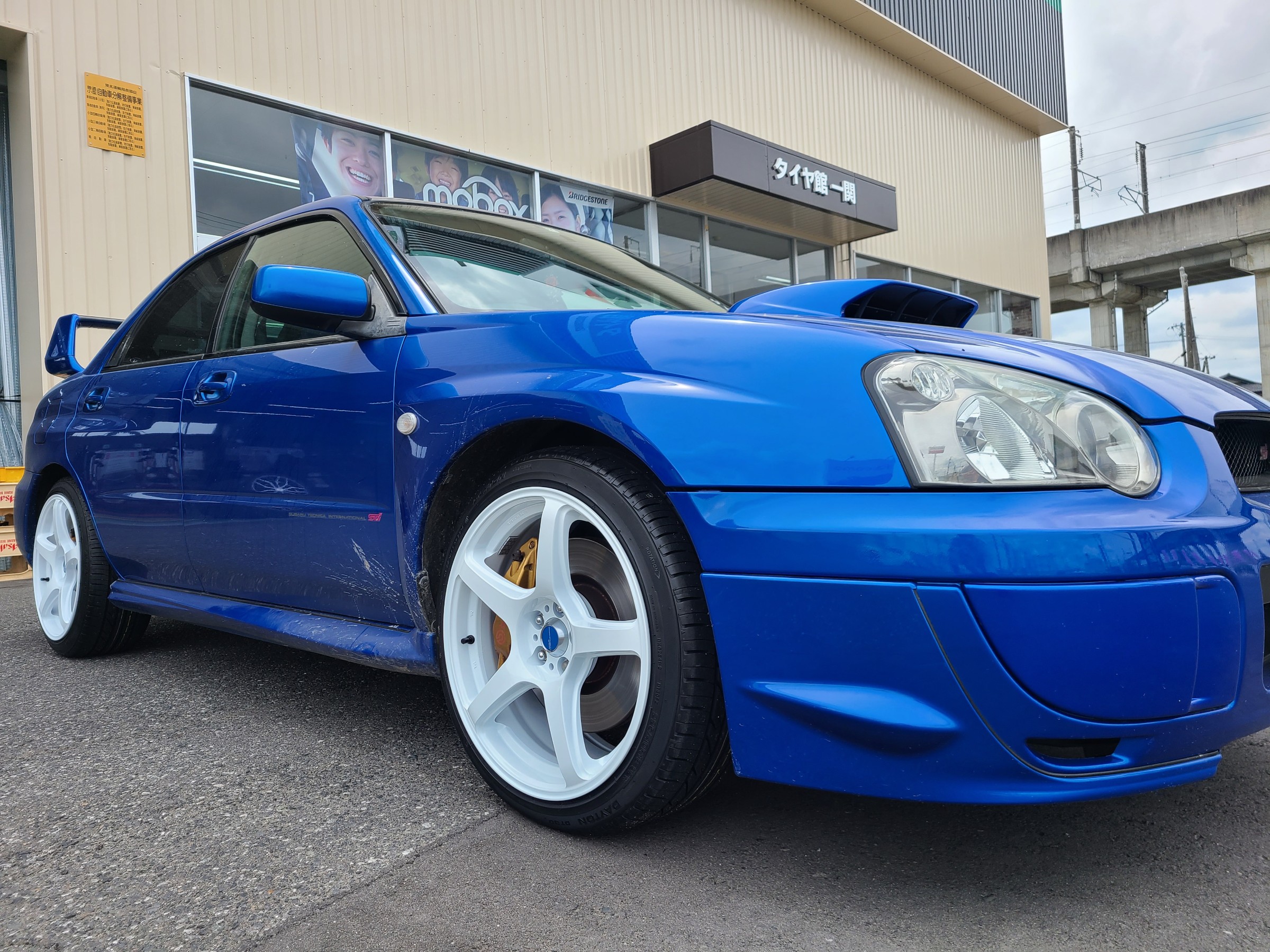 『WRX STI』に『WORK EMOTION T5R』装着！ | 店舗おススメ情報 | タイヤ館 一関（岩手県）