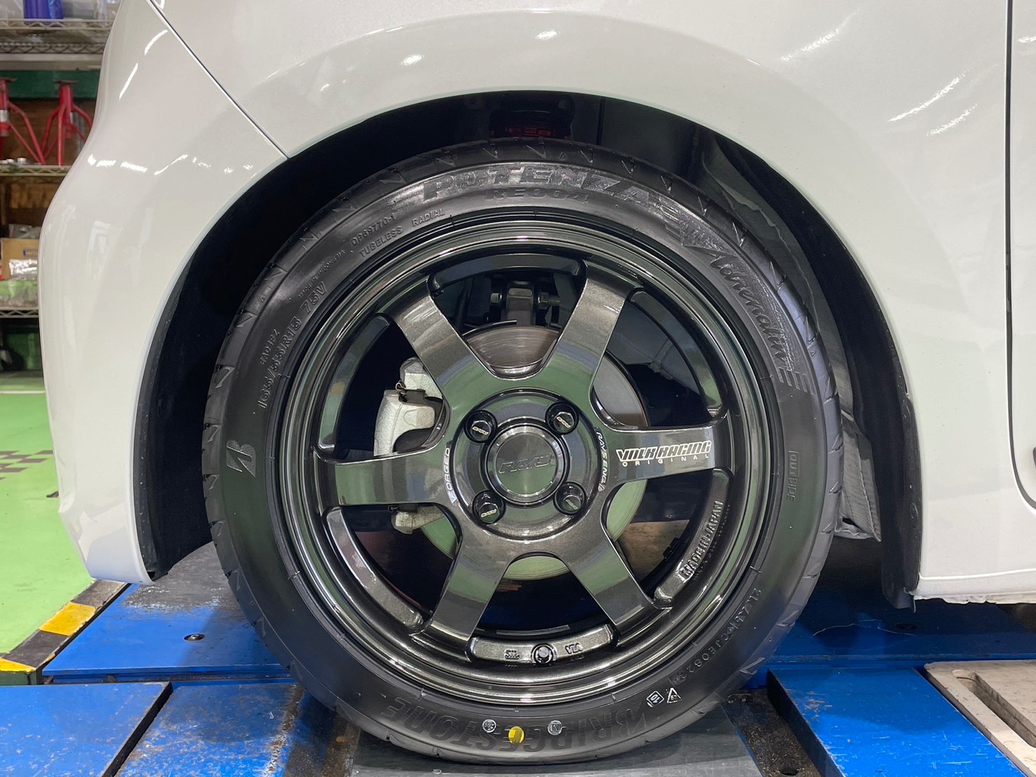 ホンダ N-ONE RSにRAYS VOLK RACING TE37 SONIC MMカラー15インチ取り付け♪ | 店舗おススメ情報 | タイヤ館 堺北（大阪府）