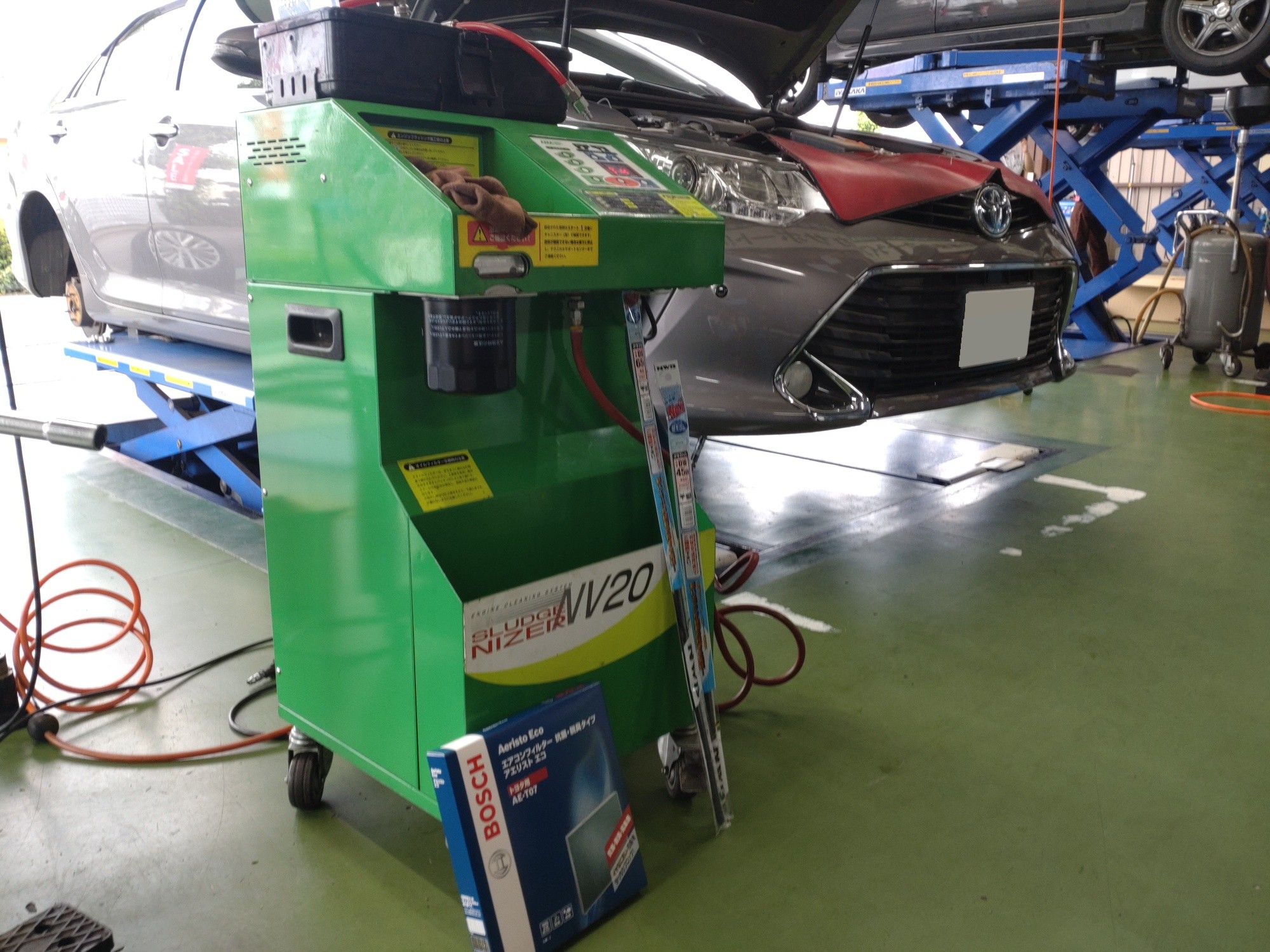 【トヨタ・カムリ・AVV50】車検整備 | 店舗おススメ情報 | タイヤ館 うしく上柏田（茨城県）