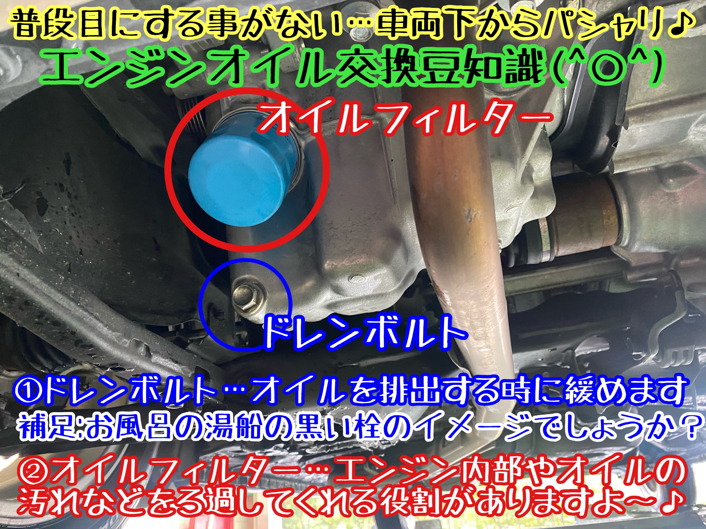 ホンダ N-BOX 定期的なエンジンオイル&フィルター交換実施です♪ | 店舗おススメ情報 | タイヤ館 下松（山口県）