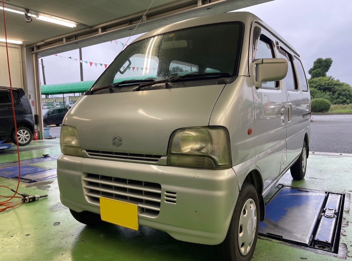 【SUZUKI・エブリイ・DA62V】バッテリー交換 | 店舗おススメ情報 | タイヤ館 土浦北インター（茨城県）
