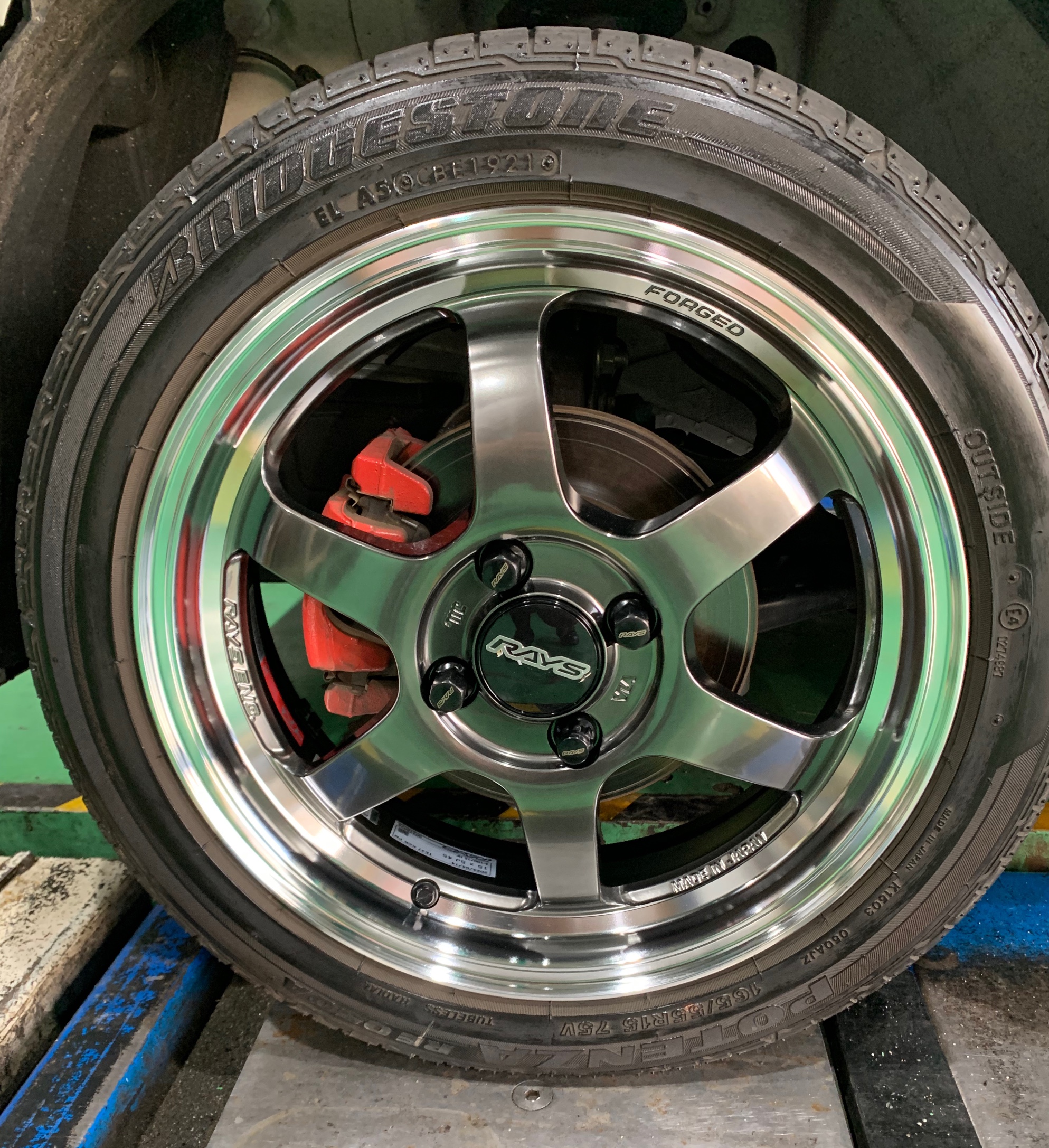 RAYS VOLK RACING TE37KCR PM 装着！ | 店舗おススメ情報 | タイヤ館 丸亀（香川県）