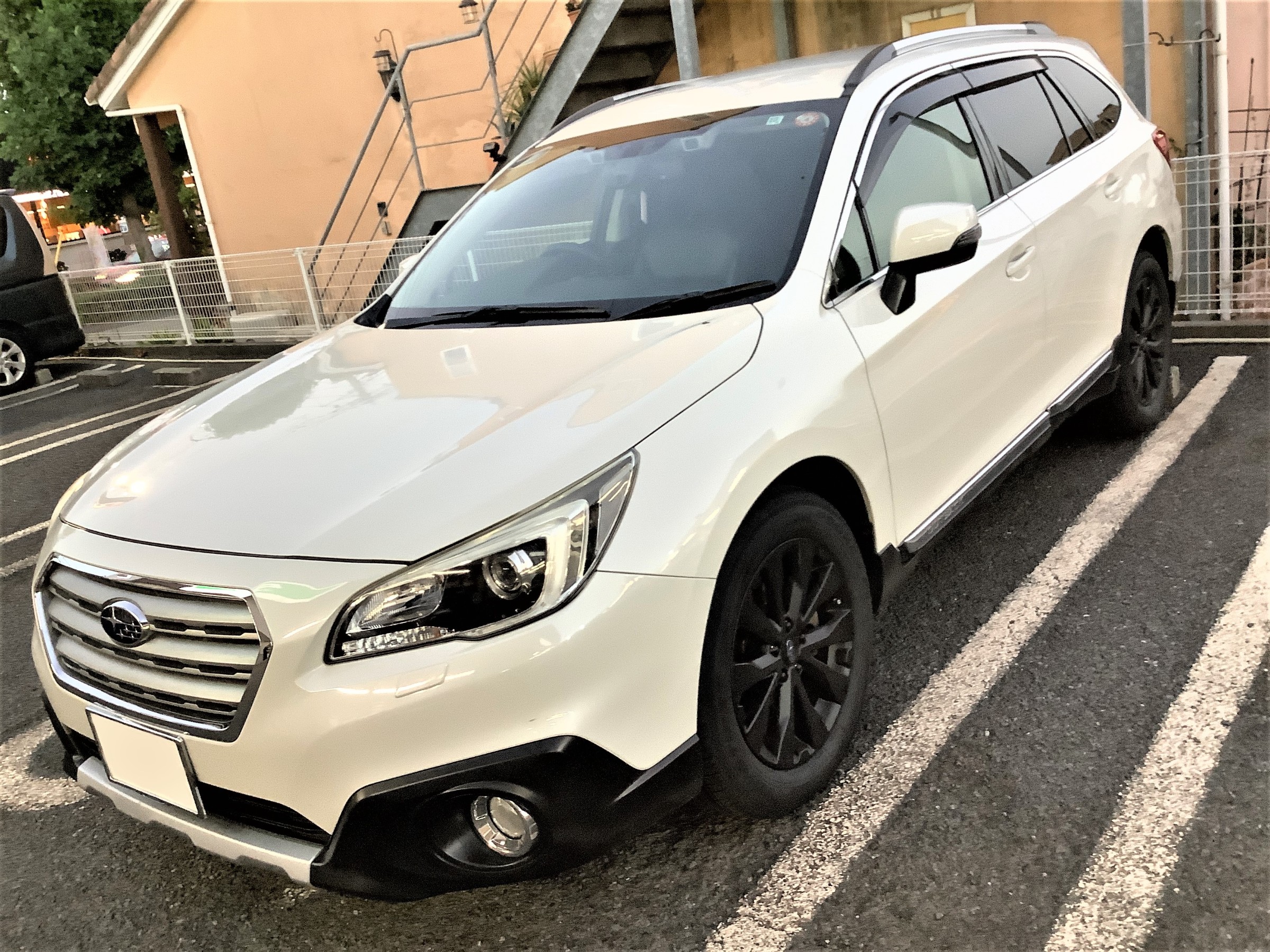 BS9型レガシィ アウトバック、アライメント調整＆前後ブレーキパッド交換！ | 店舗おススメ情報 | タイヤ館 おゆみ野（千葉県）