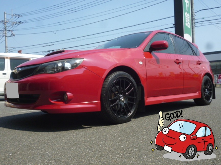 アルミホイールの相談オマカセください☆インプレッサ（GH8）アルミホイール交換☆ | 店舗おススメ情報 | タイヤ館 かわごえ（埼玉県）