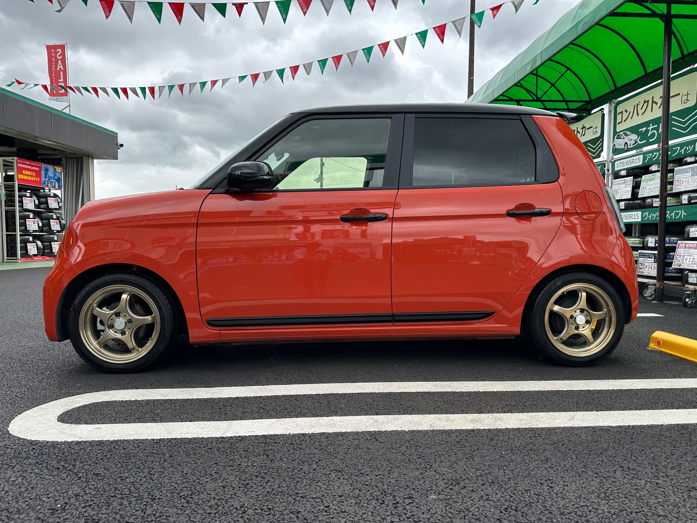 【HONDA・N-ONE・JG3】ホイール交換 | 店舗おススメ情報 | タイヤ館 土浦北インター（茨城県）