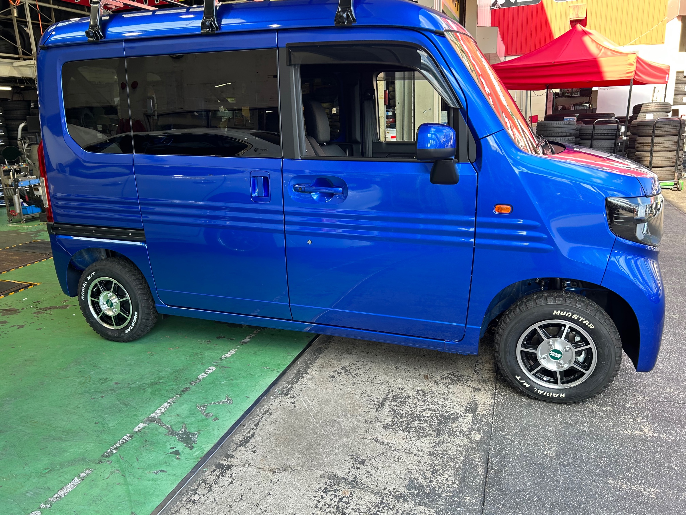 ホンダ Nバン ホイール交換 | 店舗おススメ情報 | タイヤ館 福岡西（福岡県）