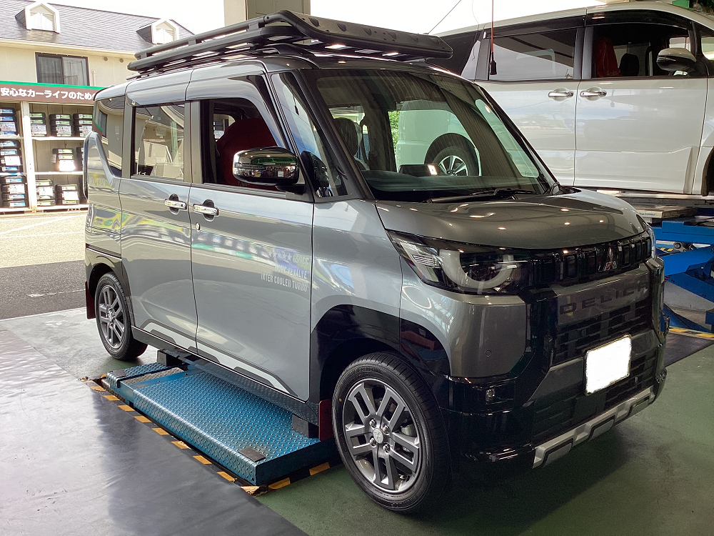 【三菱デリカミニ】RAYS チームデイトナM9 15インチ装着しました♪♪ | 店舗おススメ情報 | タイヤ館 徳島（徳島県）