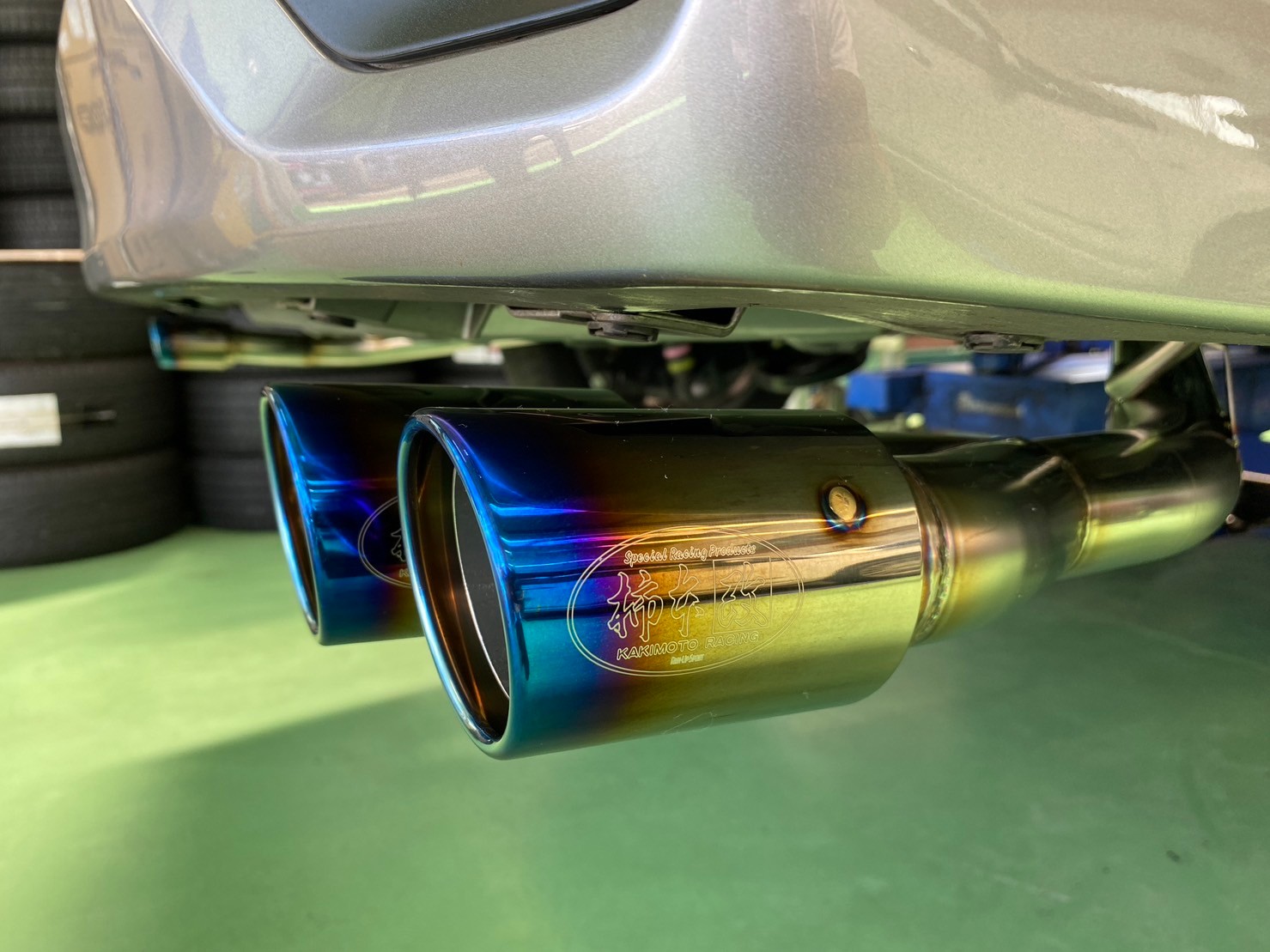 【トヨタ 90系 VOXY】マフラー交換 | 店舗おススメ情報 | タイヤ館 阿見（茨城県）