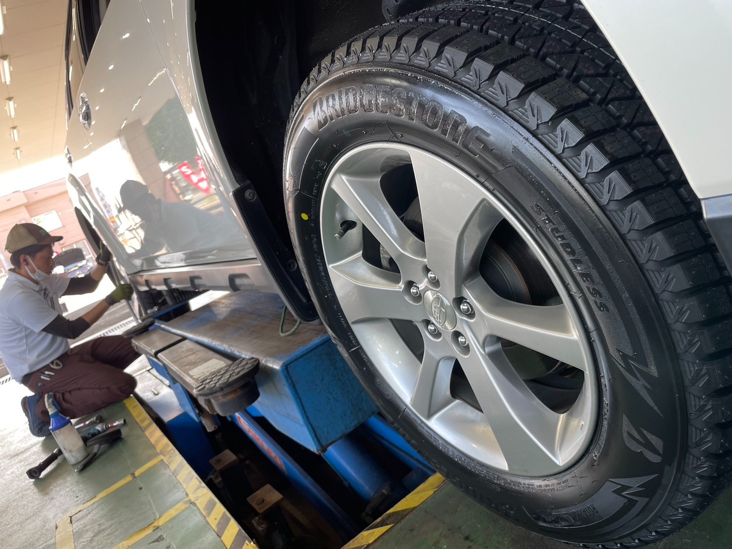 冬タイヤ ブリザックDM-V3 SUV専用タイヤ | 店舗おススメ情報 | タイヤ館 新川駅前（北海道）