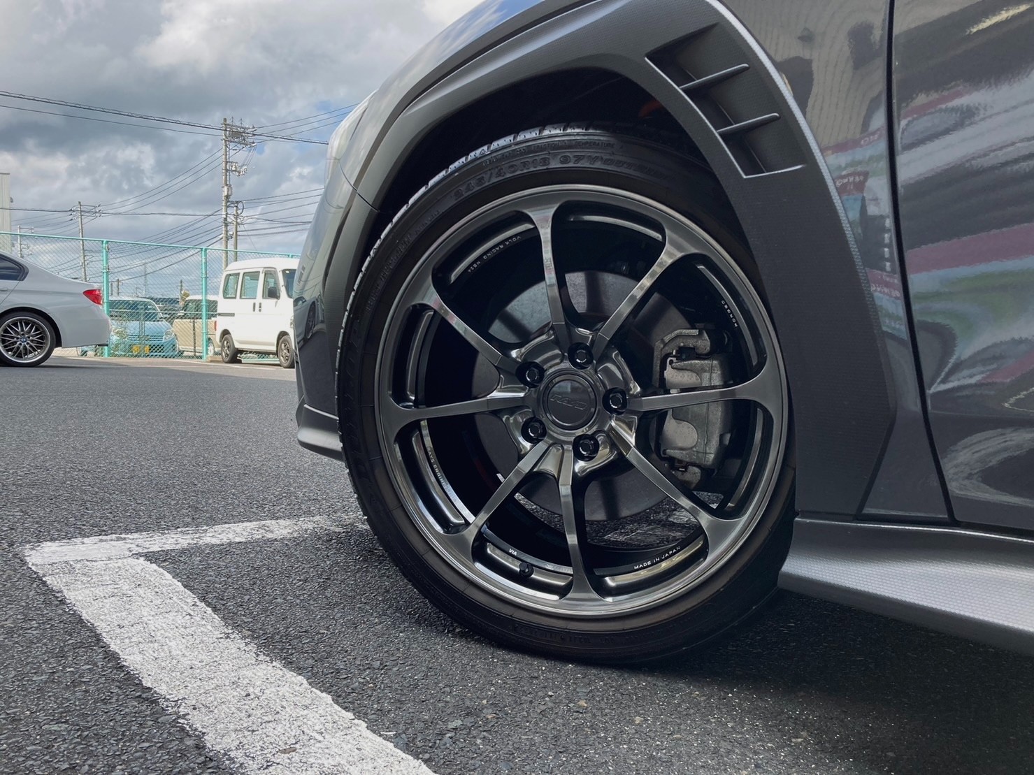 RAYS ”VOLK RACING ”NE24” VBH型 新型WRXに装着！！ | 店舗おススメ情報 | タイヤ館 松江南（島根県）