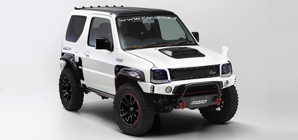 スズキ ジムニー JB64型 RAYSさんのグラムライツ57JVを比べてみましょう♪ | 店舗おススメ情報 | タイヤ館 下松（山口県）