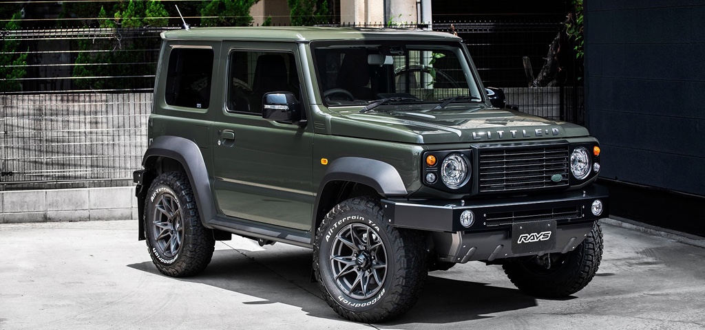 スズキ ジムニー JB64型 RAYSさんのベルサスVV21SX 5HOLE MODELを比べてみましょう♪ | 店舗おススメ情報 | タイヤ ...