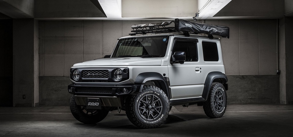 スズキ ジムニー JB64型 RAYSさんのベルサスVV21SX 5HOLE MODELを比べてみましょう♪ | 店舗おススメ情報 | タイヤ ...