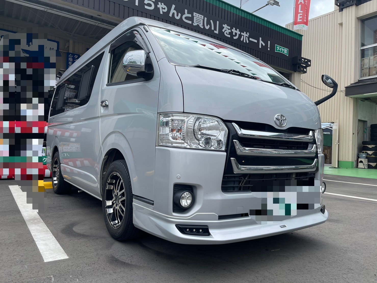 【トヨタ TRH200 ハイエース】ショック交換 | 店舗おススメ情報 | タイヤ館 阿見（茨城県）