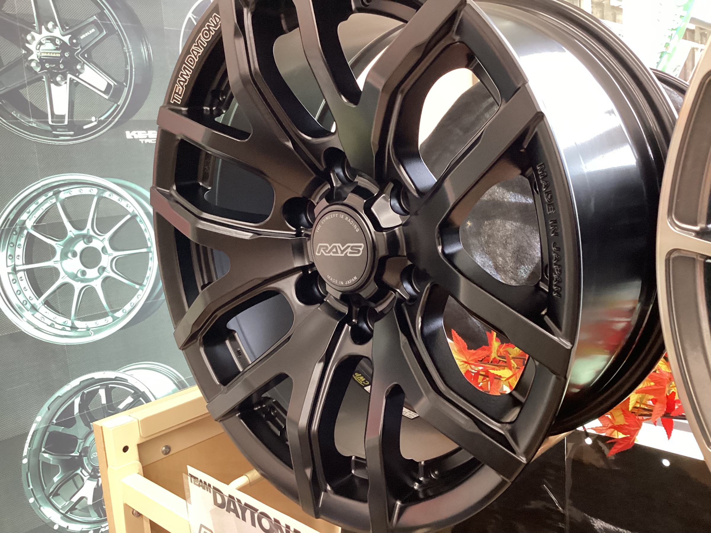 ホイール紹介「RAYS TEAM DAYTONA F6Gain BLACK EDITION」現在展示中！ | 店舗おススメ情報 | タイヤ館 倉吉（鳥取県）