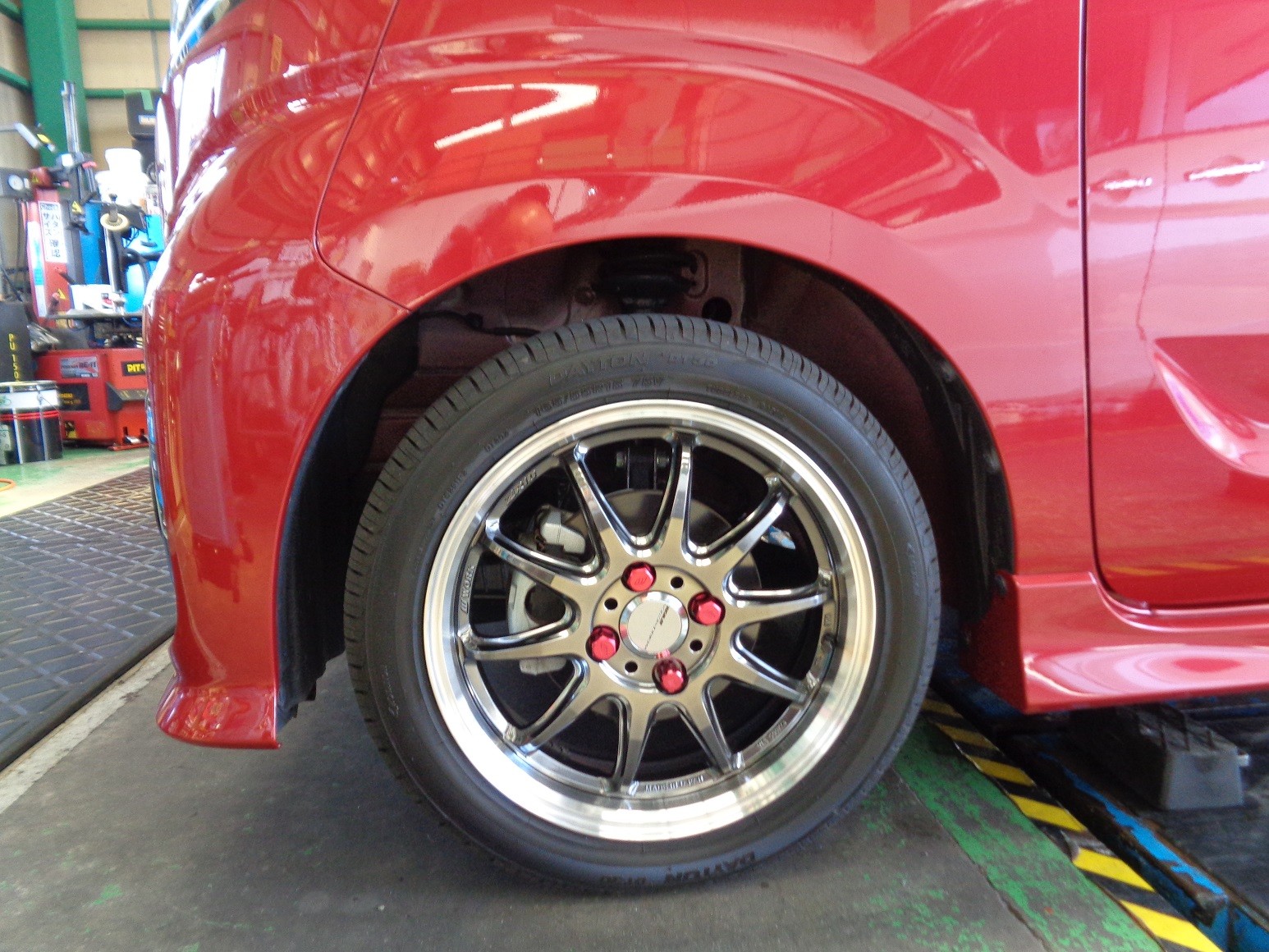 MK53型スペーシア TEIN FLEX Zでローダウン♪ | 店舗おススメ情報 | タイヤ館 加古川中央（兵庫県）