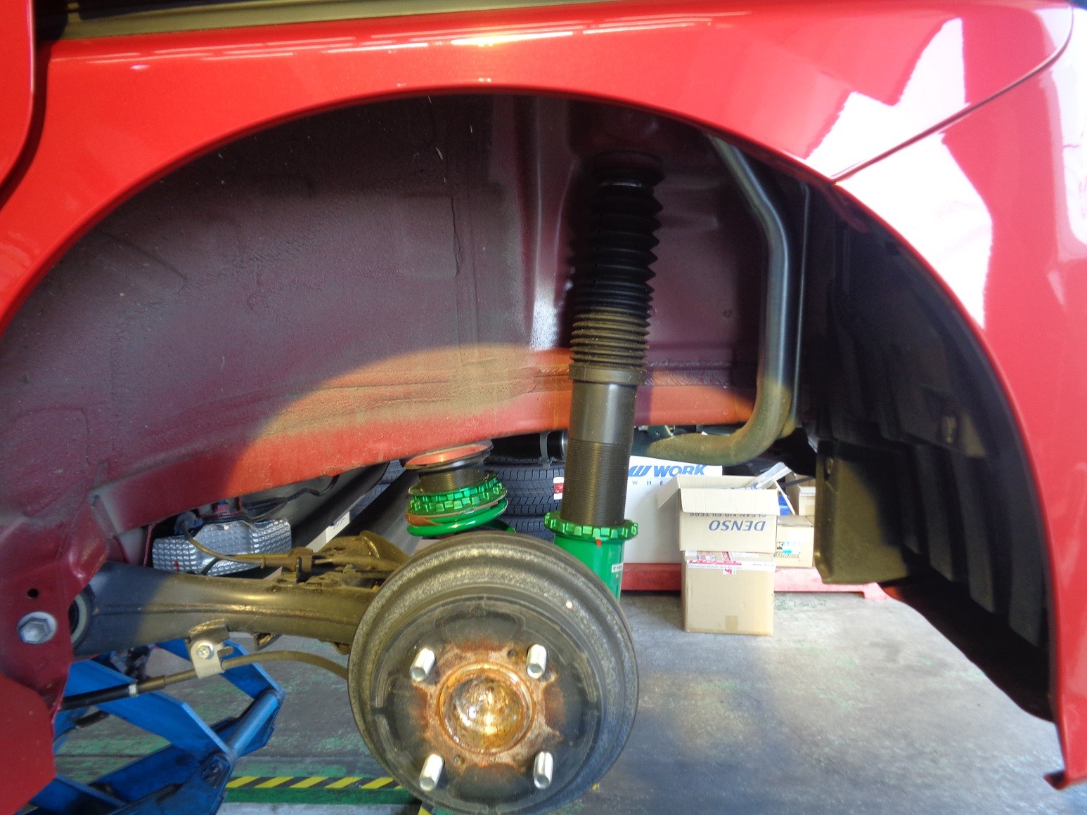 MK53型スペーシア TEIN FLEX Zでローダウン♪ | 店舗おススメ情報 | タイヤ館 加古川中央（兵庫県）