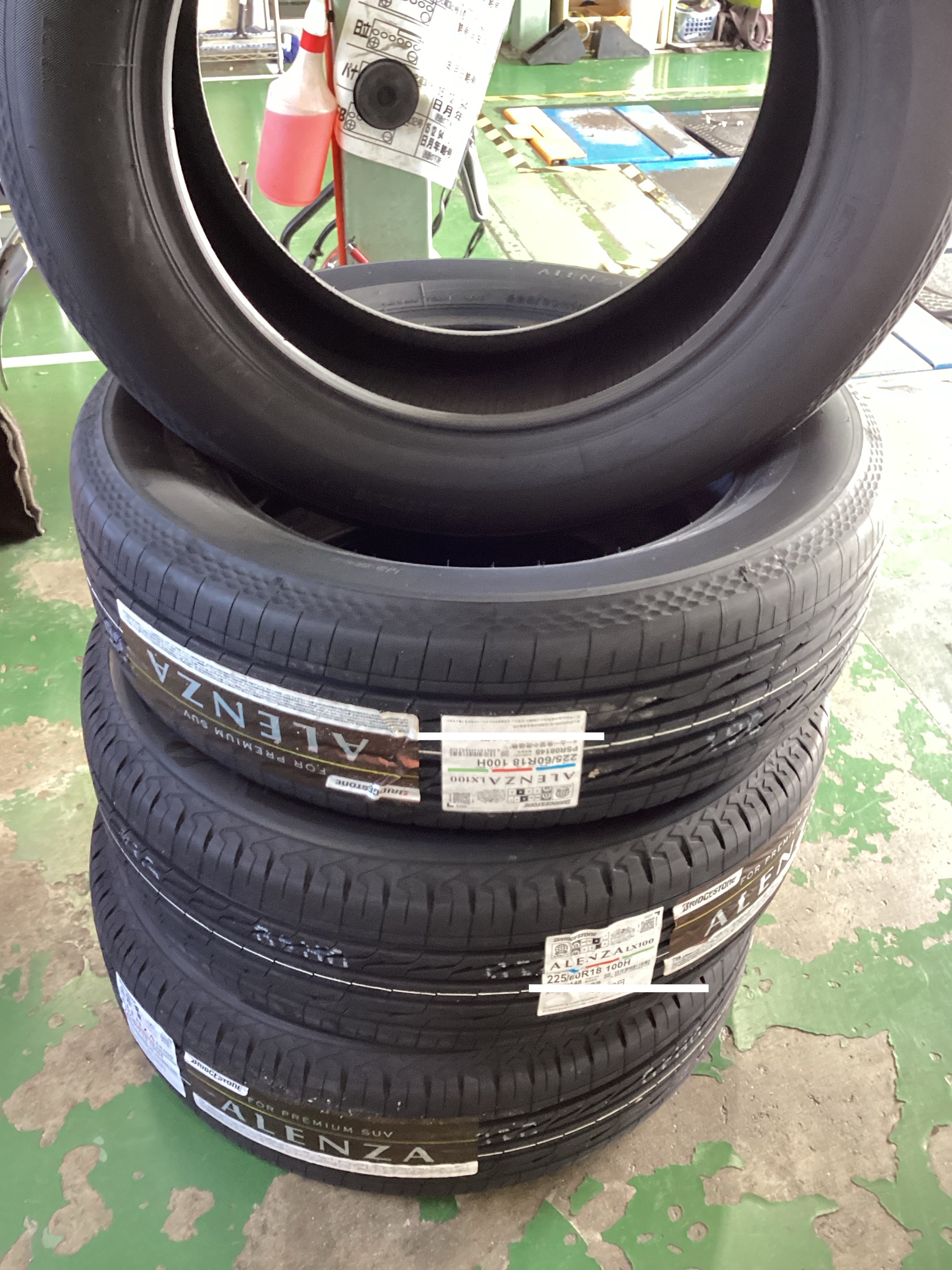 LEXUS RX アレンザLX100 交換しました | 店舗おススメ情報 | タイヤ館 太子（兵庫県）