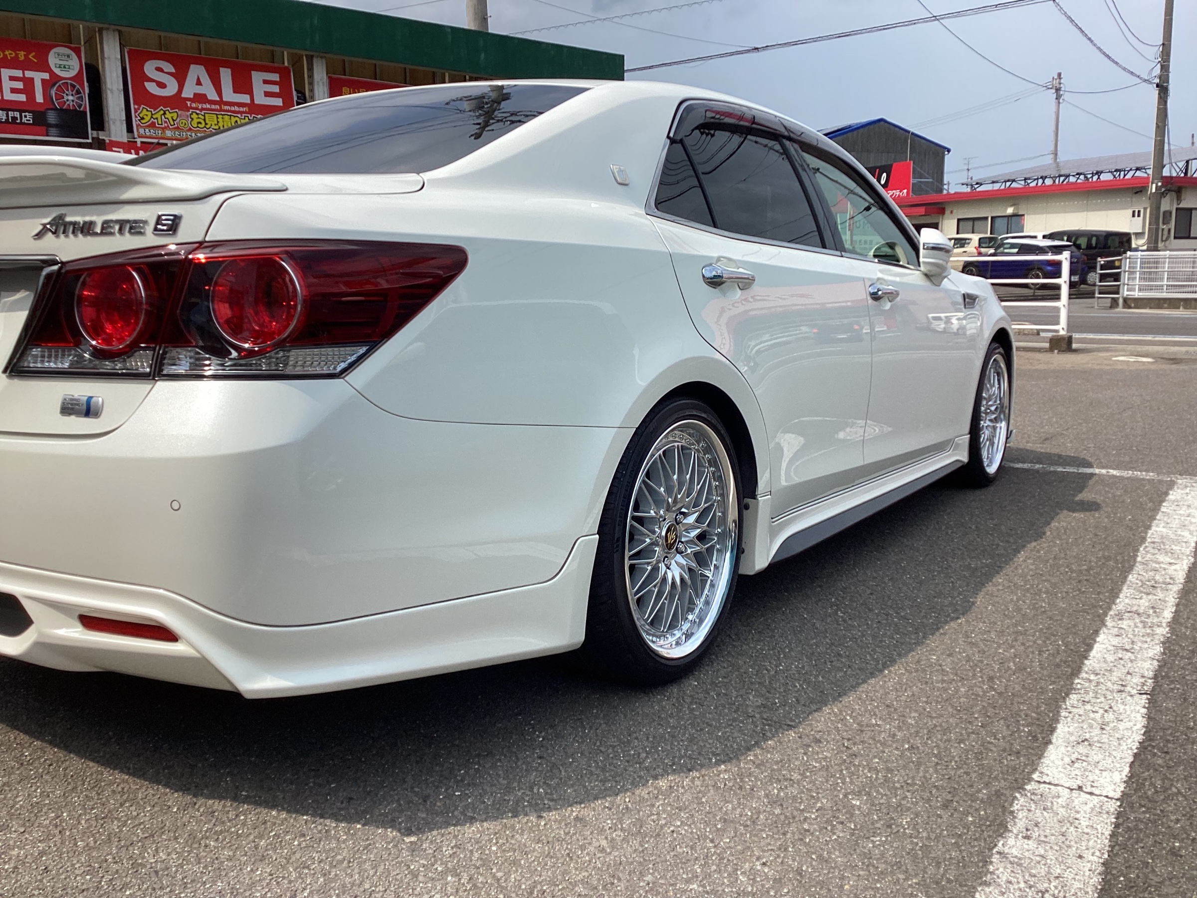 210系クラウン！WORK VSXV装着！ | 店舗おススメ情報 | タイヤ館 新居浜（愛媛県）