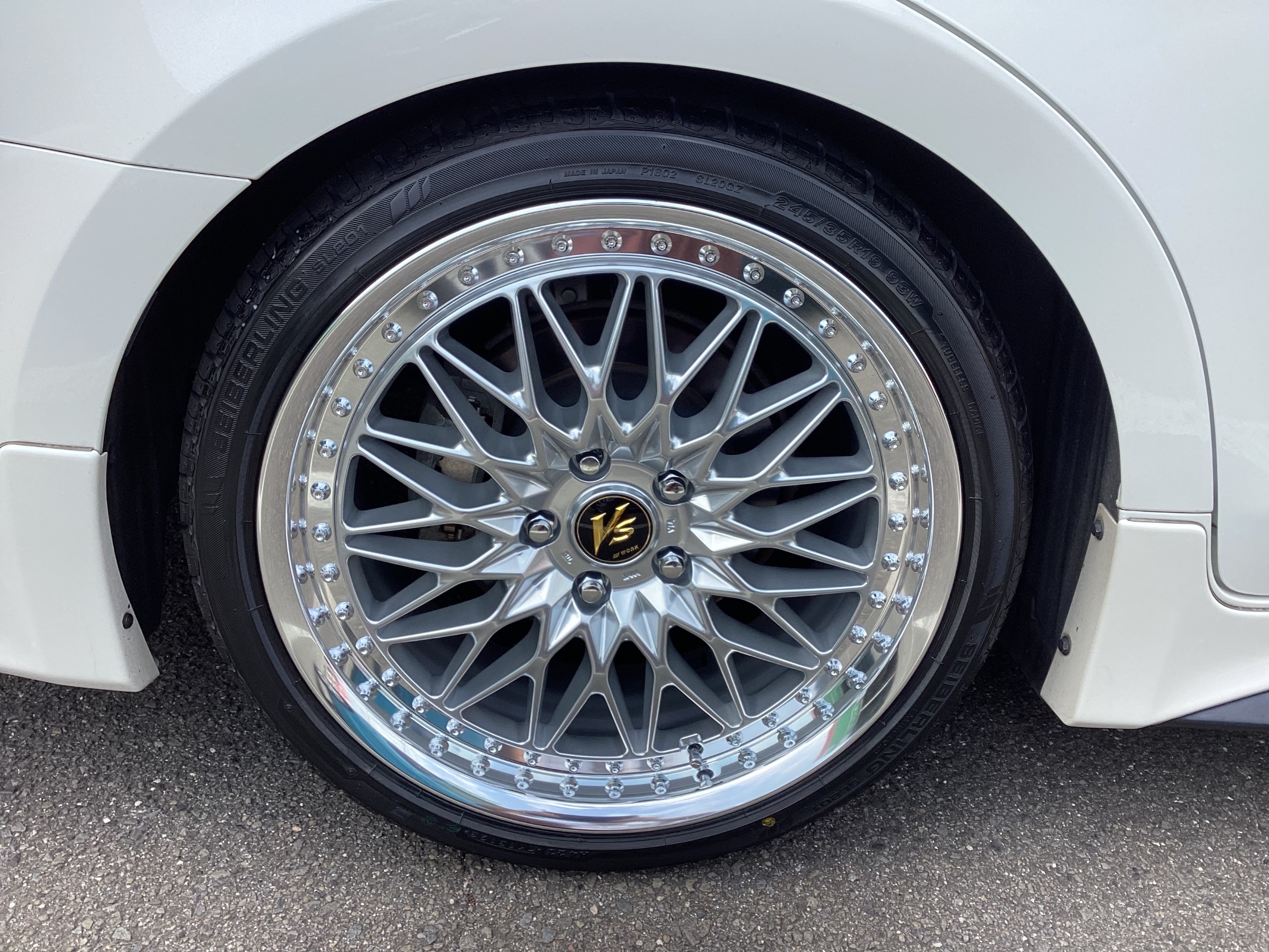 210系クラウン！WORK VSXV装着！ | 店舗おススメ情報 | タイヤ館 新居浜（愛媛県）