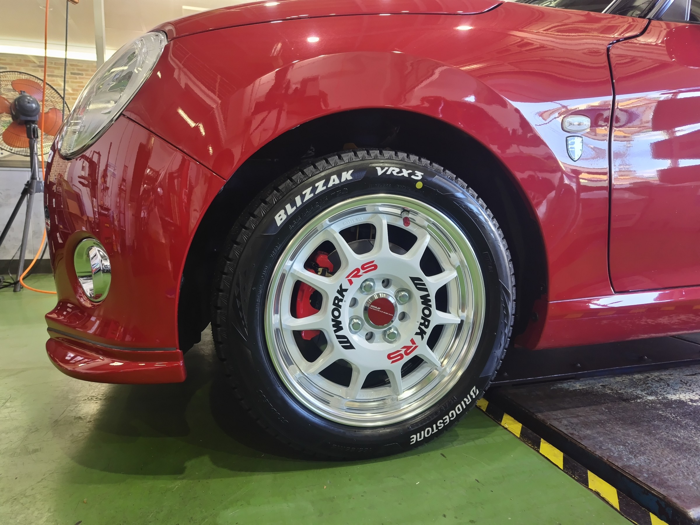 ダイハツ コペンにWORK EMOTION RS11装着！ | 店舗おススメ情報 | タイヤ館 中山（宮城県）