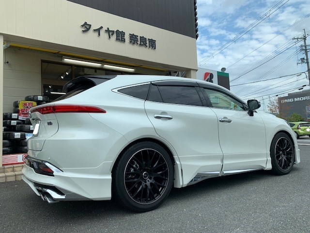 ハリアー（AXUH80）車高調取り付け(*´ω`*) | 店舗おススメ情報 | タイヤ館 奈良南（奈良県）